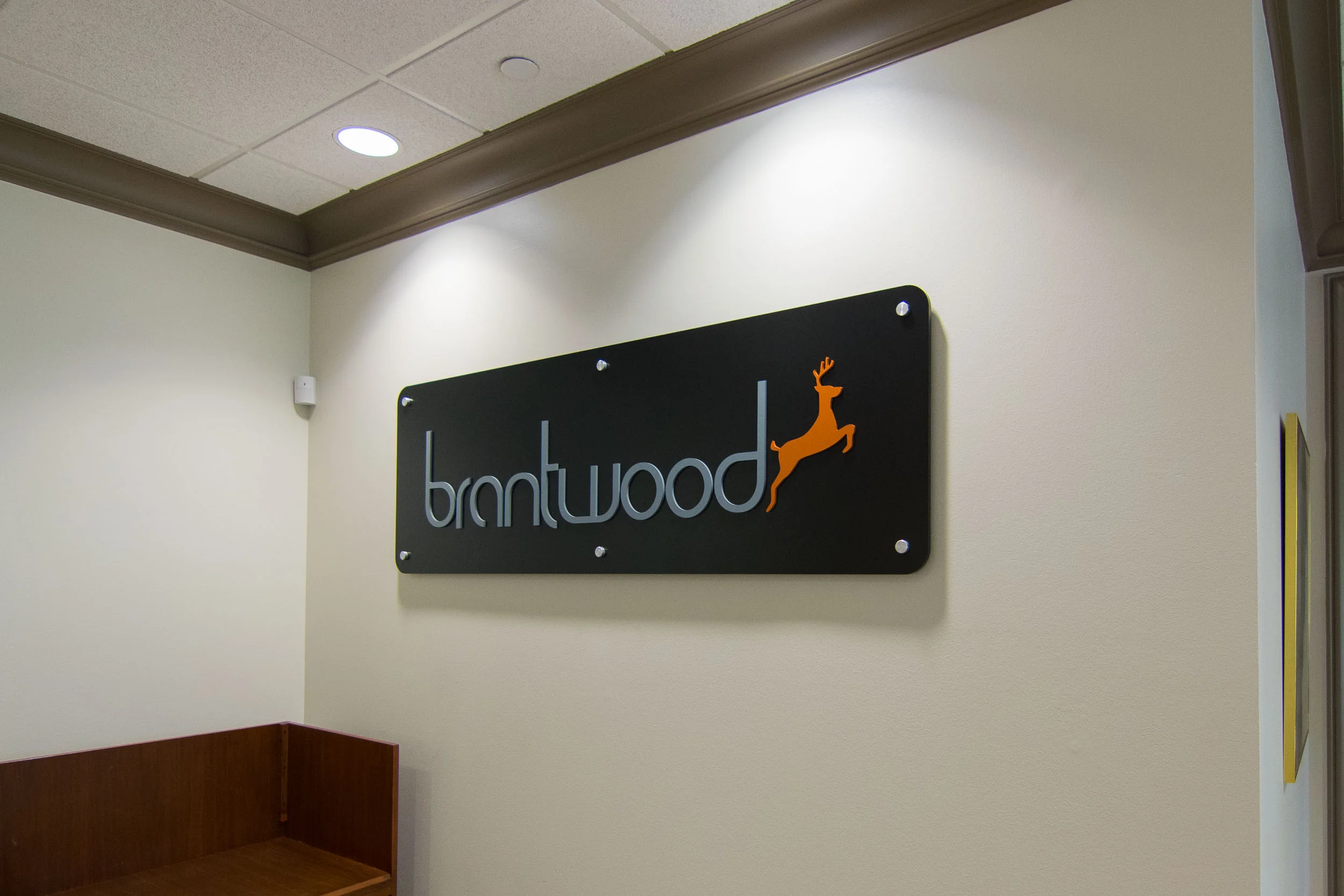 Backplated Logo Signs | Saifee Signs, Houston TX