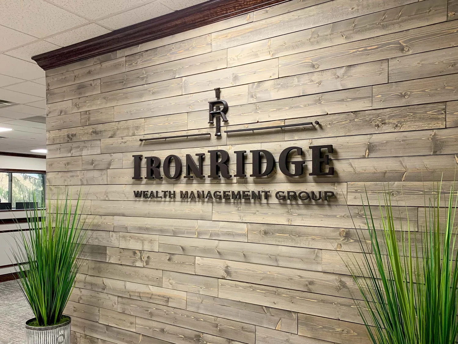 Pure Metal Lobby Signs