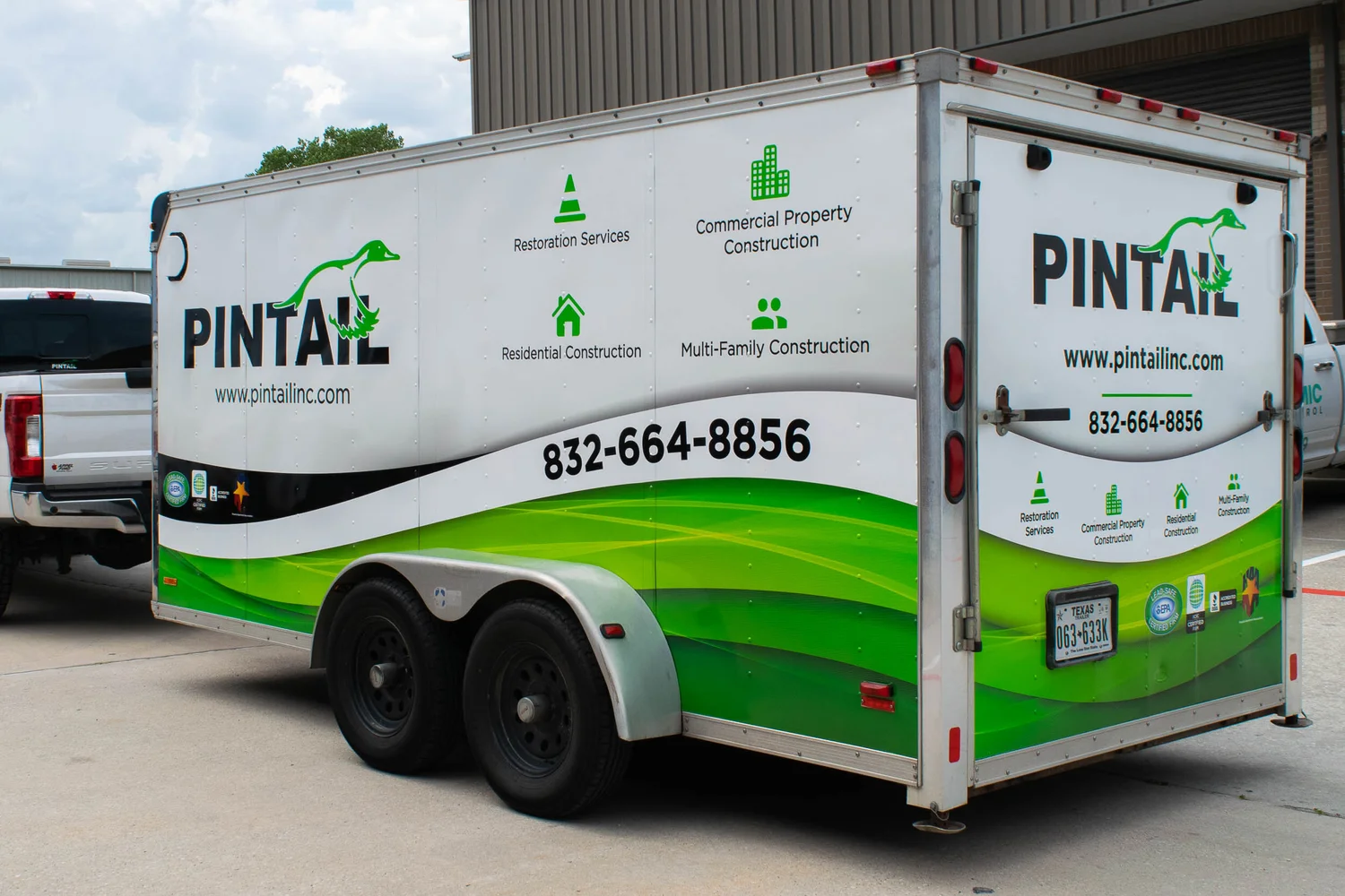 Custom Trailer Wraps, Graphics & Vinyl Wraps | Houston TX