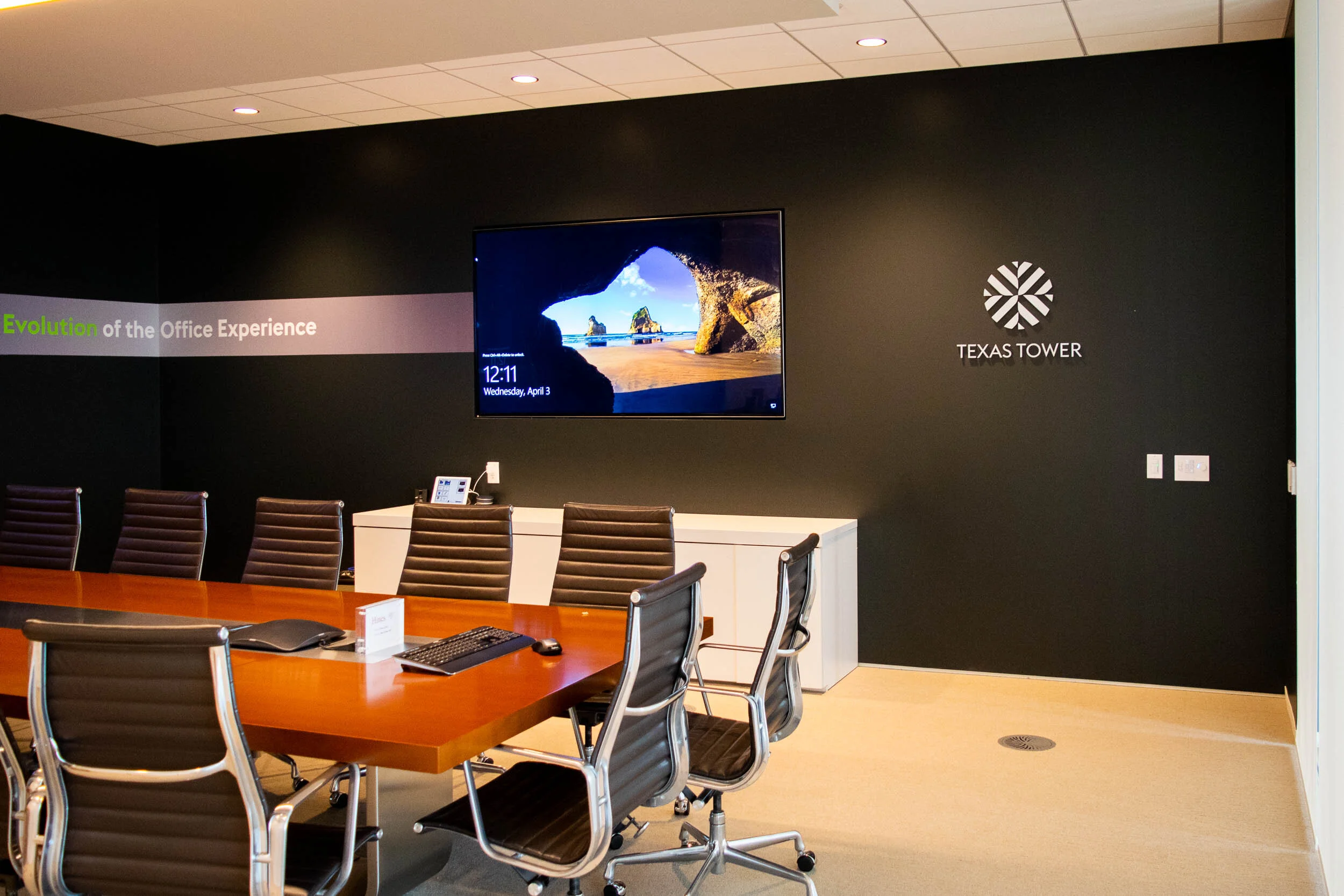 Pure Metal Lobby Signs