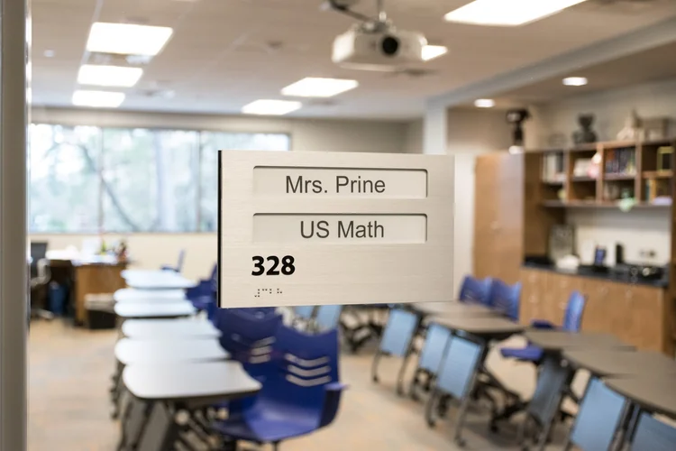 Custom Signage for Educational Institutions
