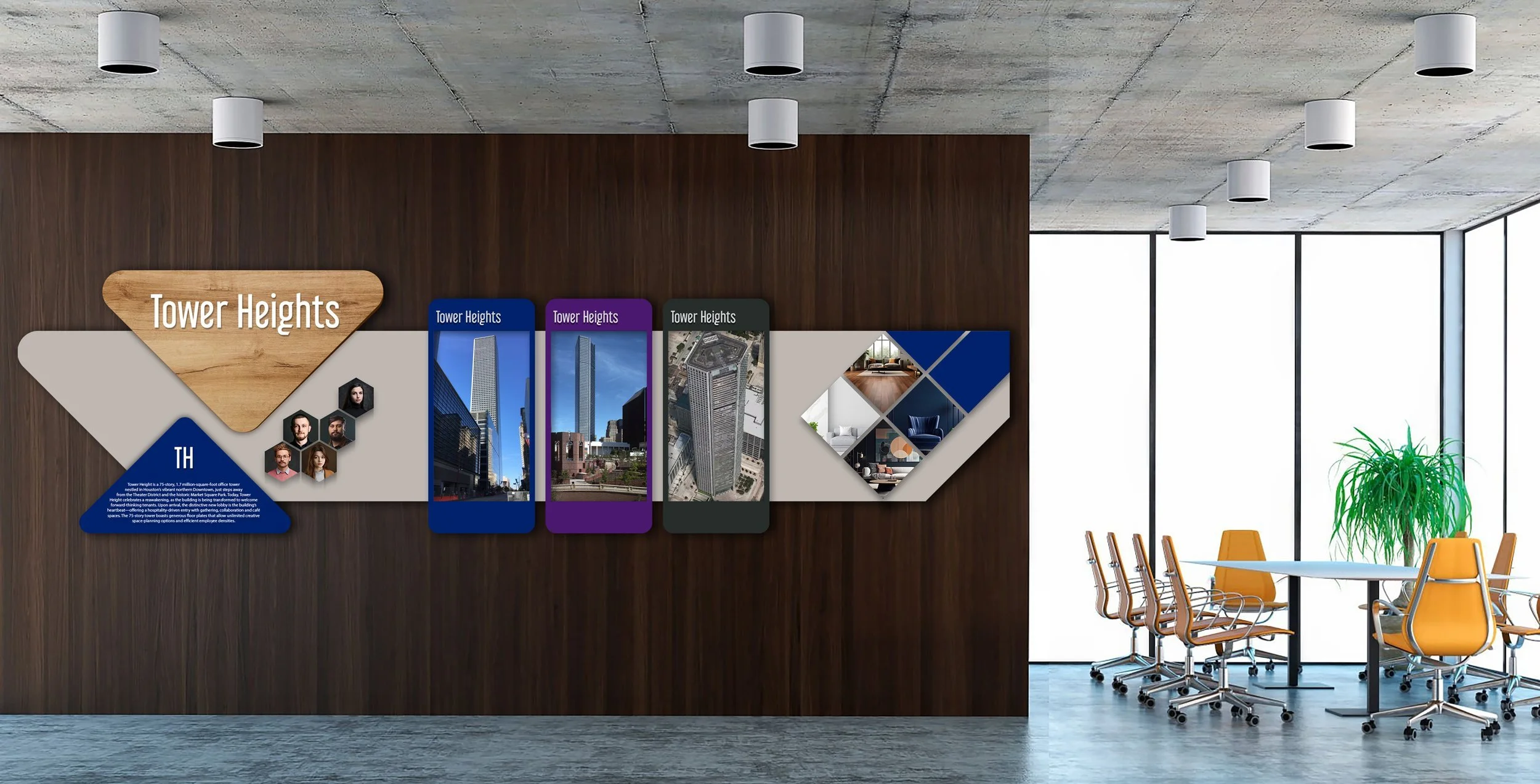 Donor Recognition Walls For Corporate Offices