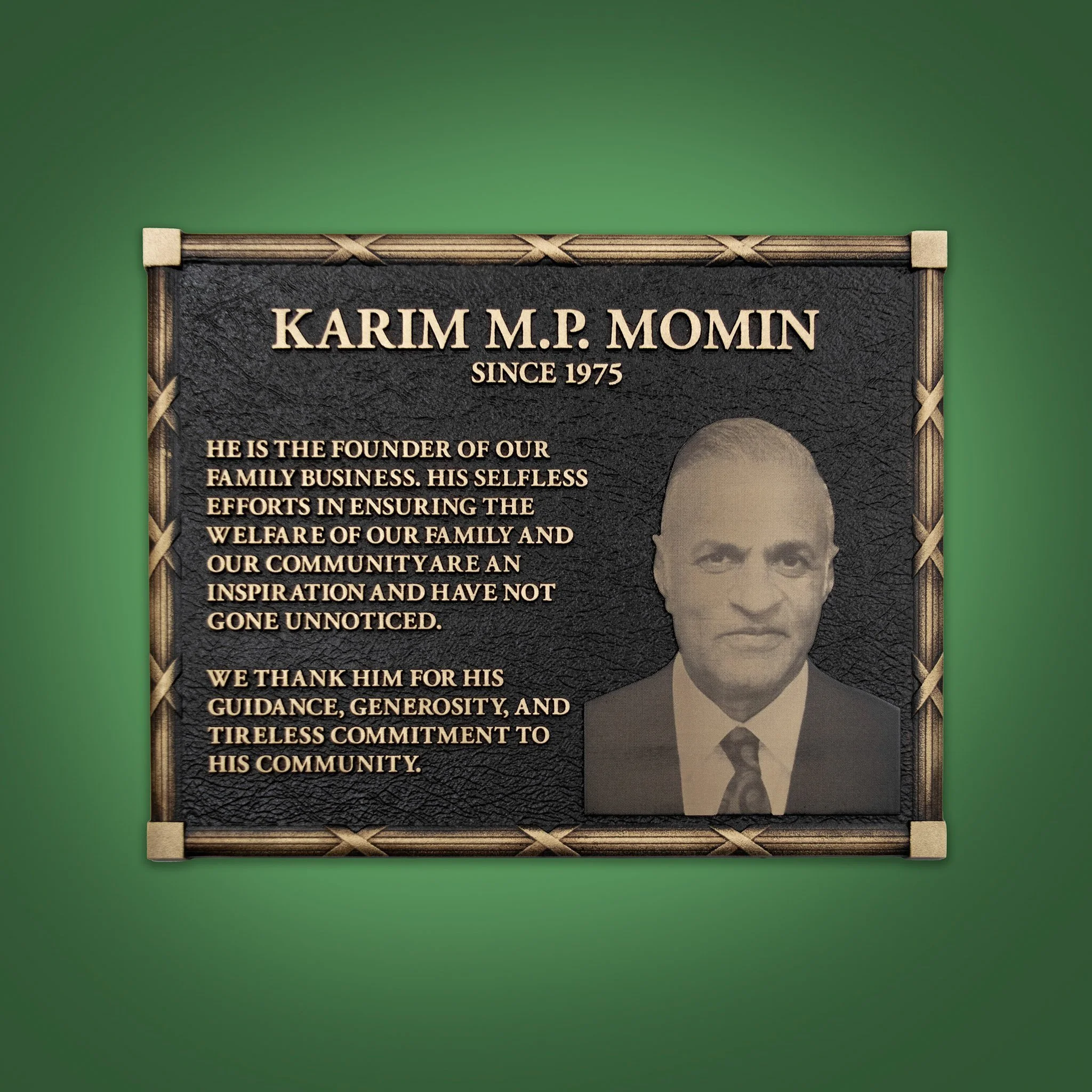 Tips for Designing the Ideal Memorial Plaque | Saifee Signs
