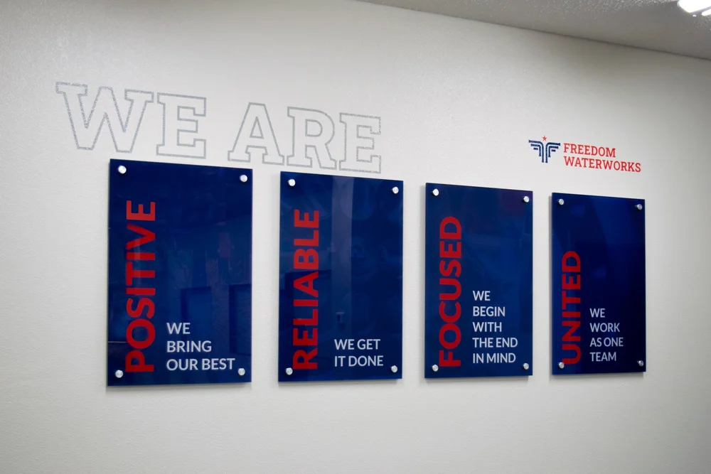 Custom Signage For Corporate Offices