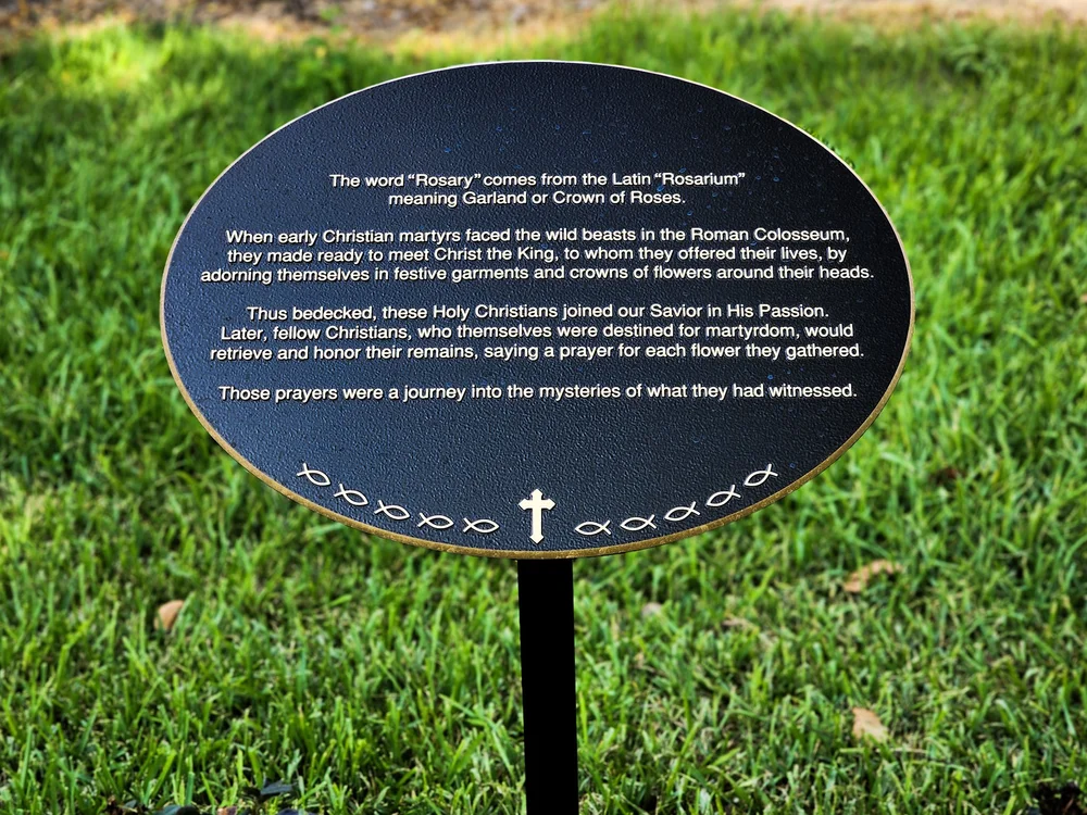Custom Metal Plaques in Houston