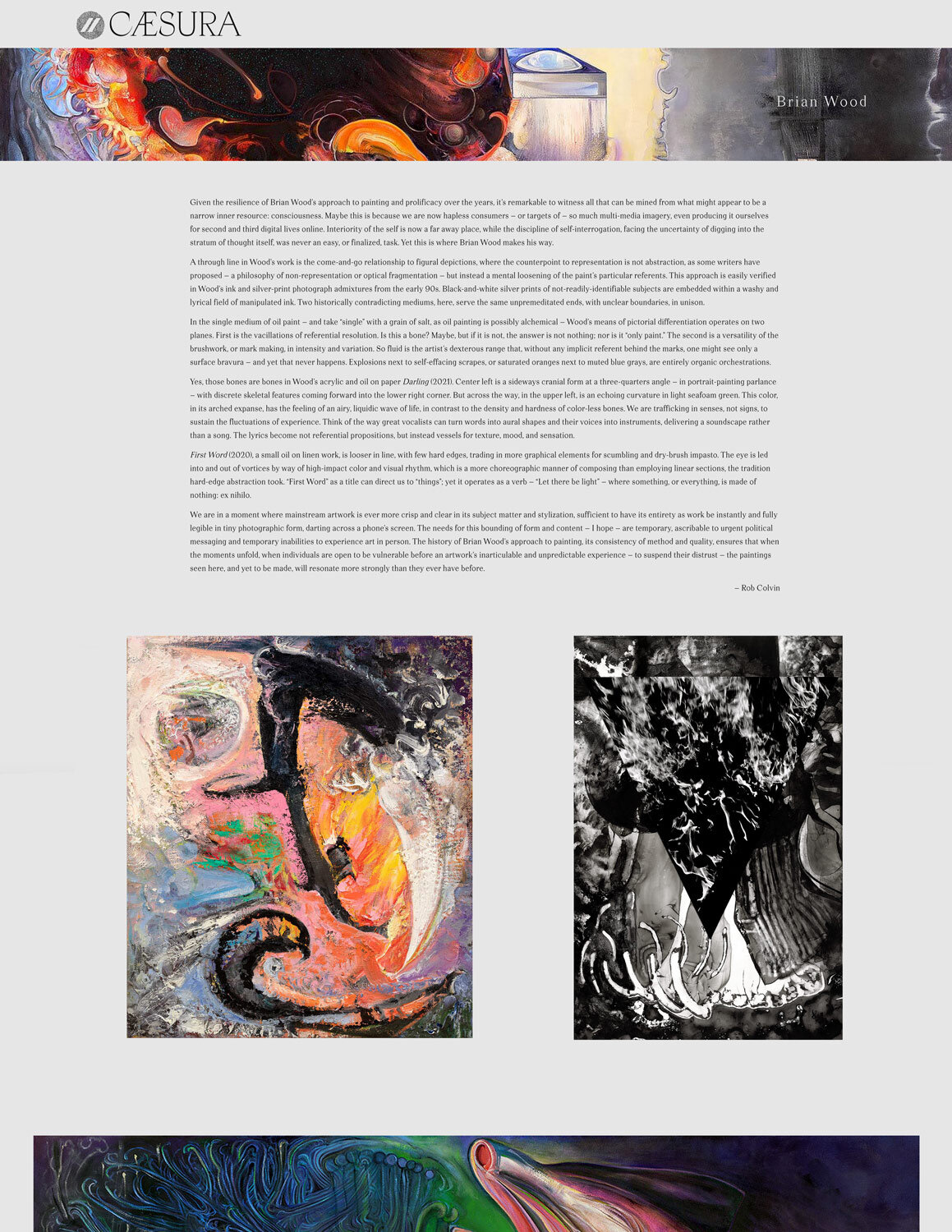 Brian Wood – Artist