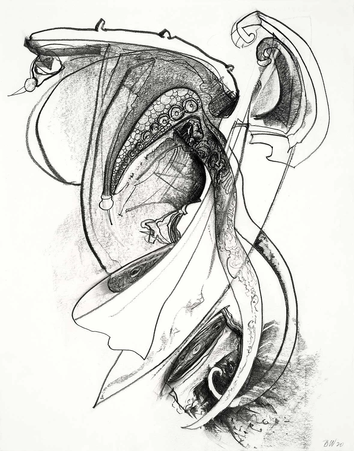 Brian Wood - Drawings