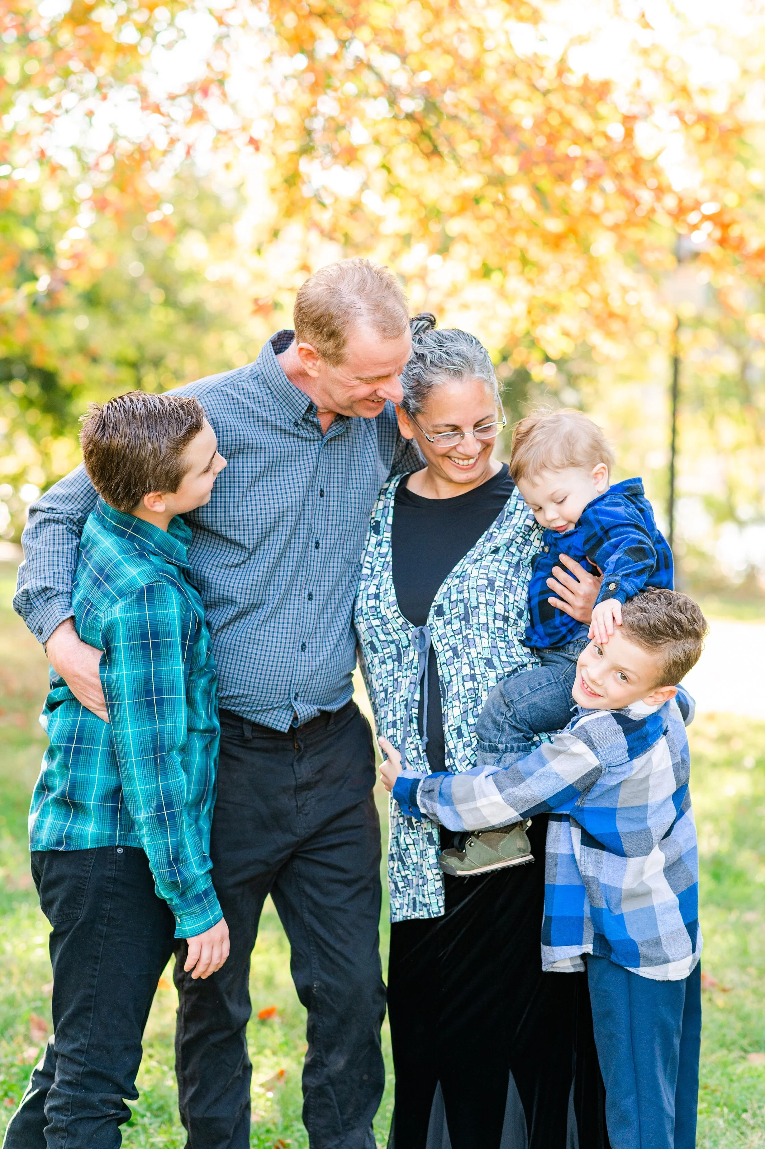 Autumn Family Session in the Park — Jen Peterson Photography