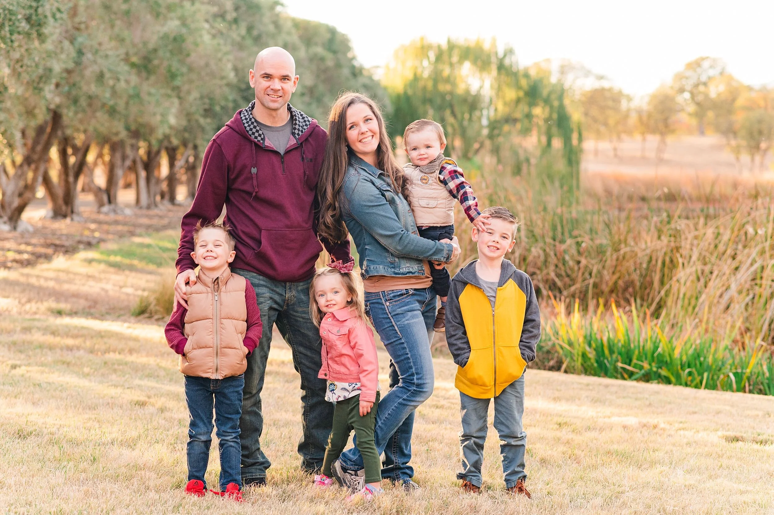 Lema Ranch Fall Family Portraits | Redding Family Photographer — Jen ...