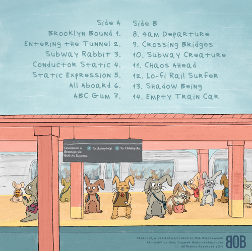 Bob Blenkemeier Subway Rabbit Album Cover — Nina Summer