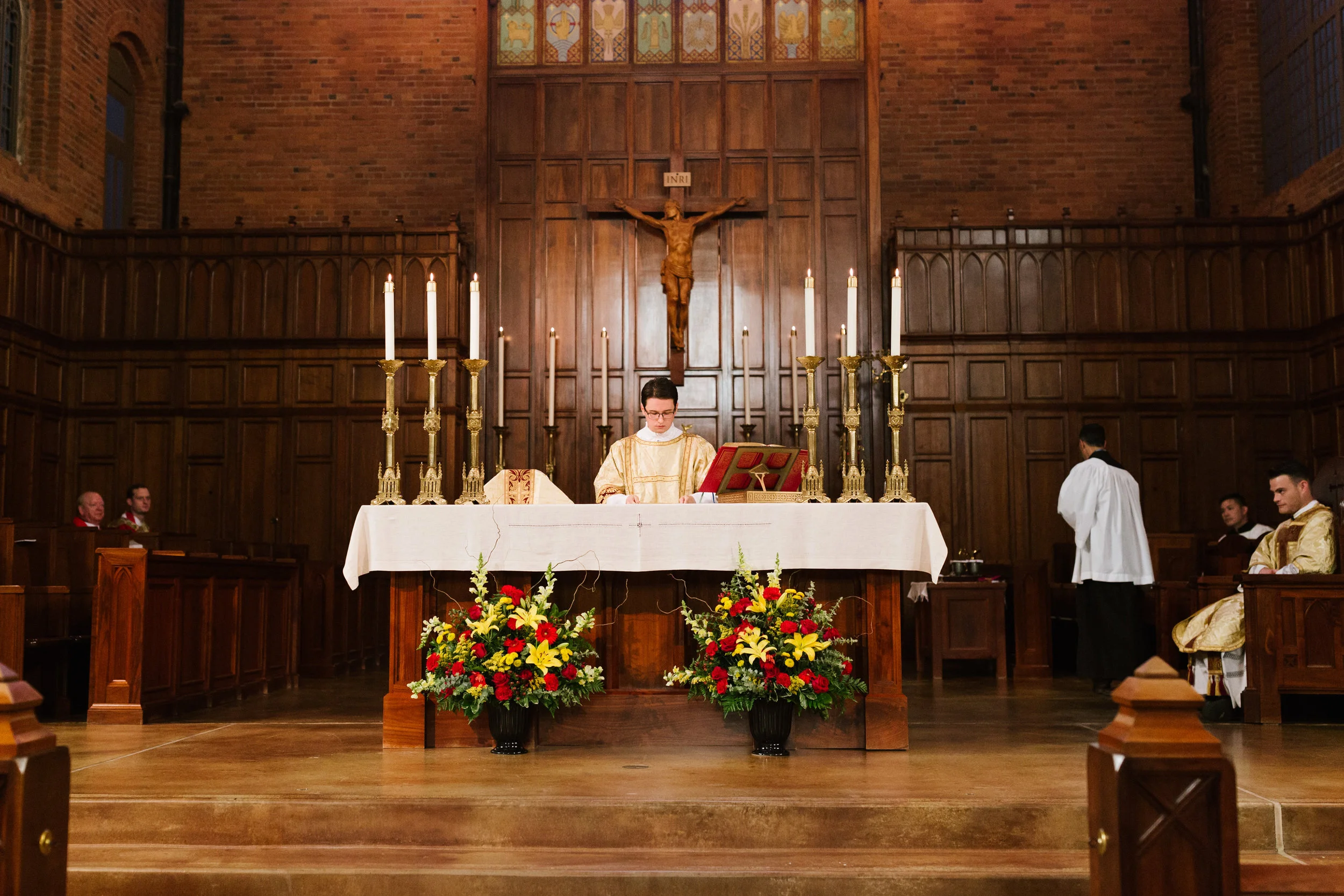 Fr. Colin Parrish | First Mass — Katie Kolbrick Photography