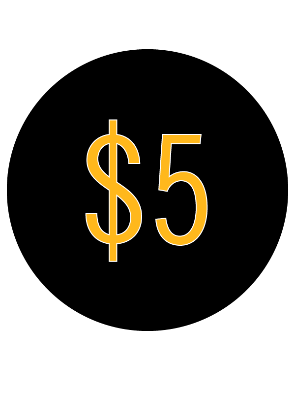 5 Dollar Png