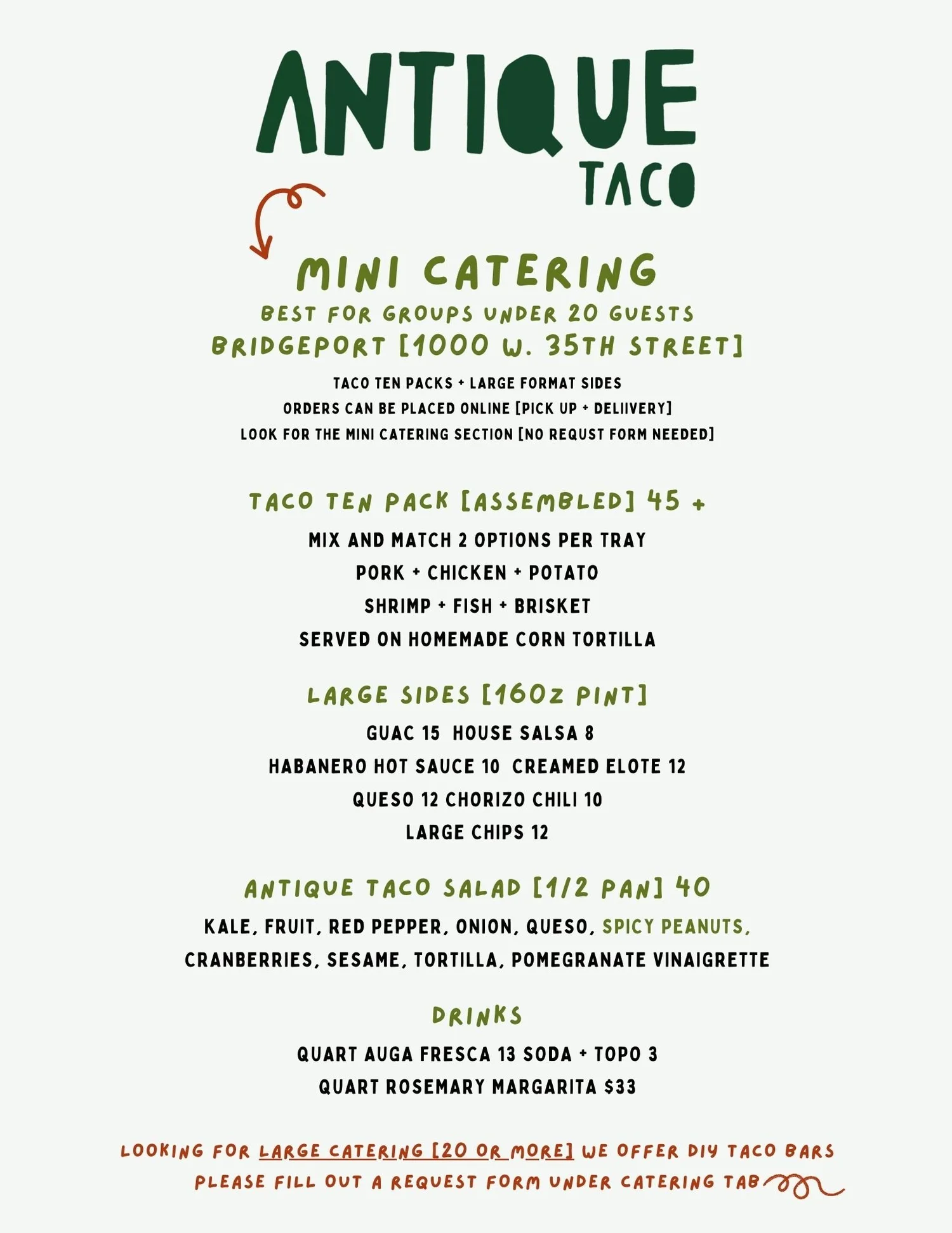 Antique Taco Bridgeport: Tacos & Margaritas in Chicago — Antique Taco