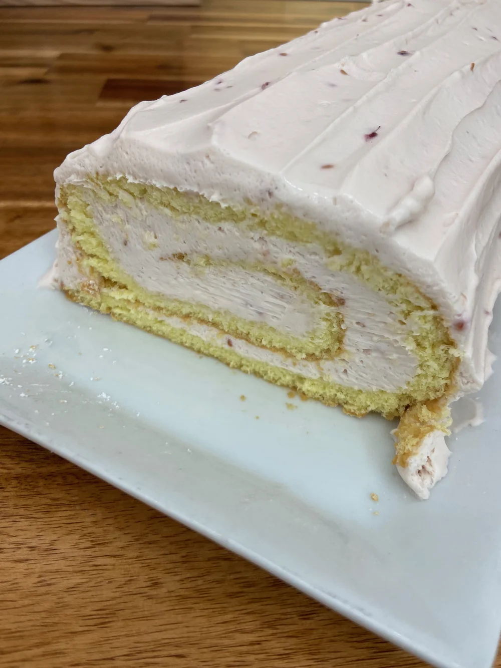 Lemon Raspberry Roll Cake! — Sweet Relief Pastries