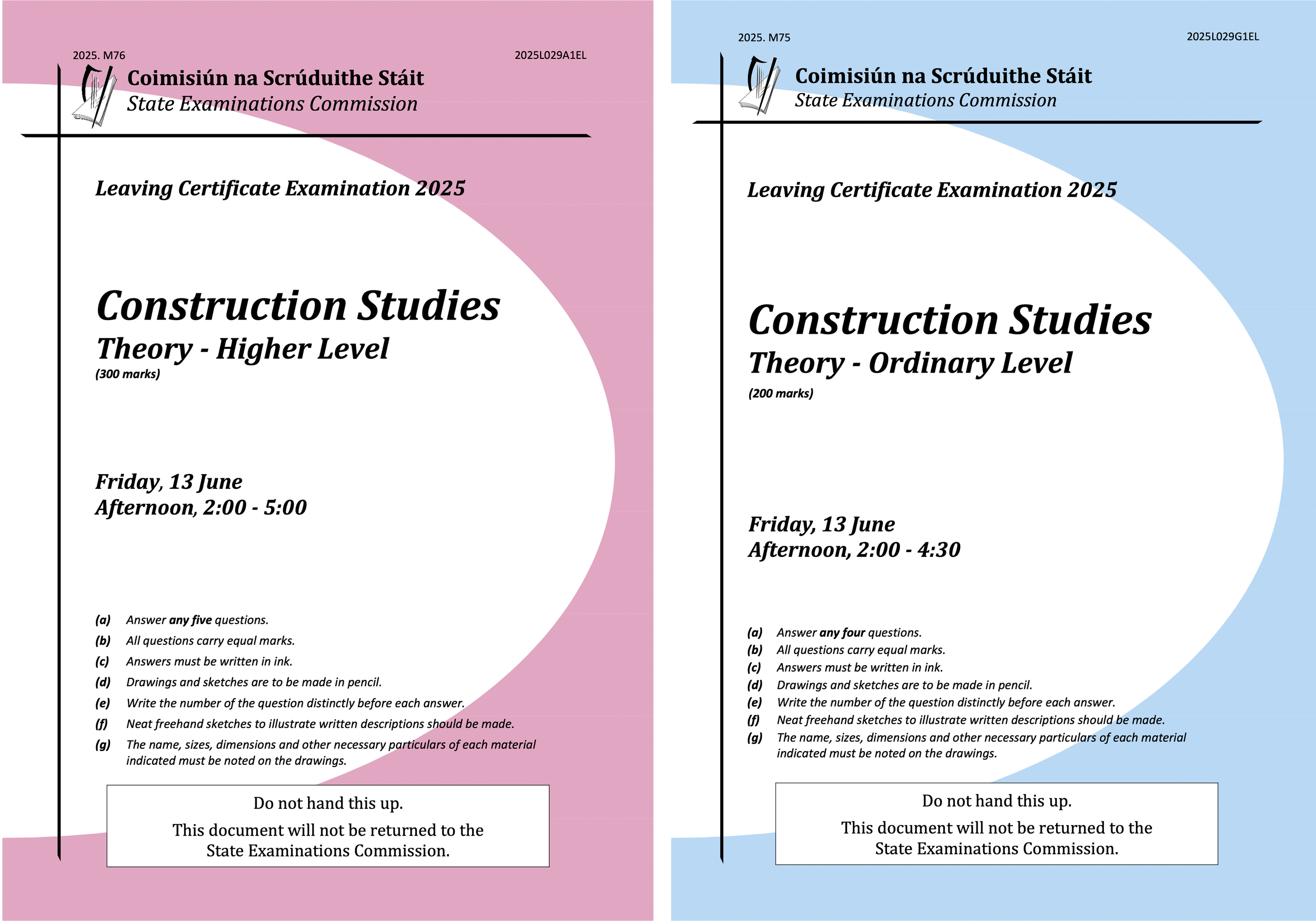 construction studies past papers marking schemes solutions download ...