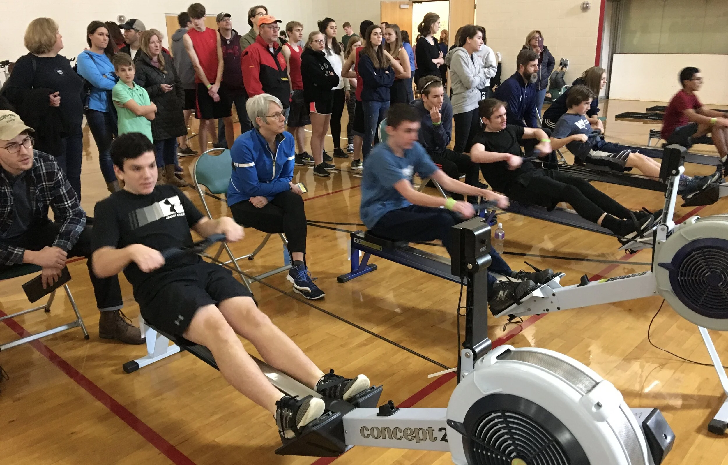 Colonial Erg Sprints 2024 — William & Mary Club Rowing