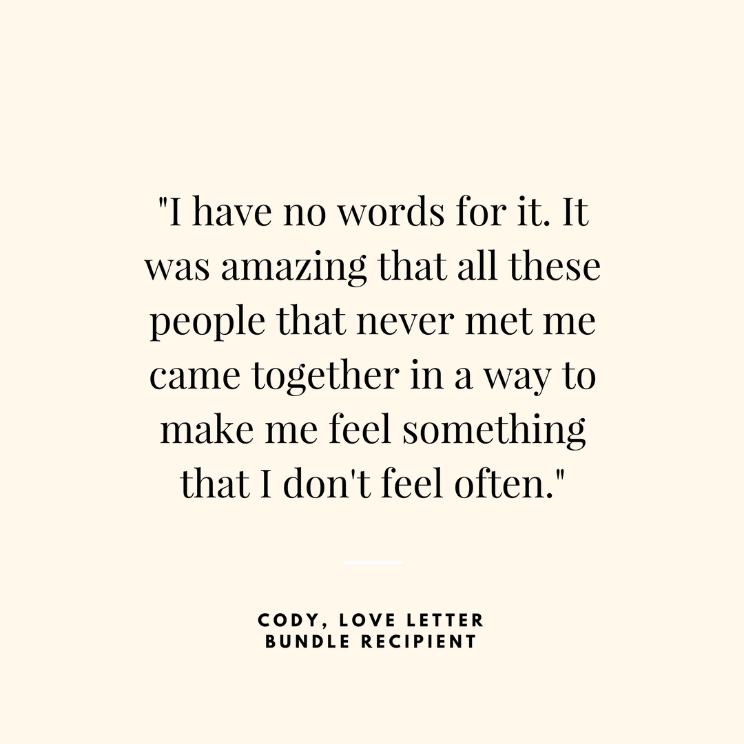 The World Needs More Love Letters