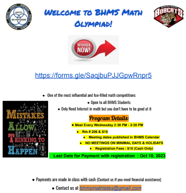 Bernardo Heights Middle School PTSA
