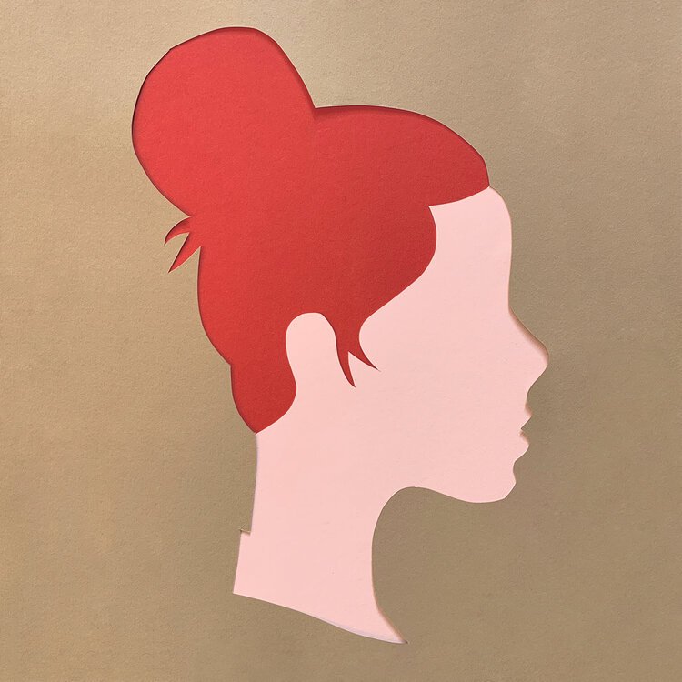 Papercut Portrait — Annette Jacobs - Illustration & Animation