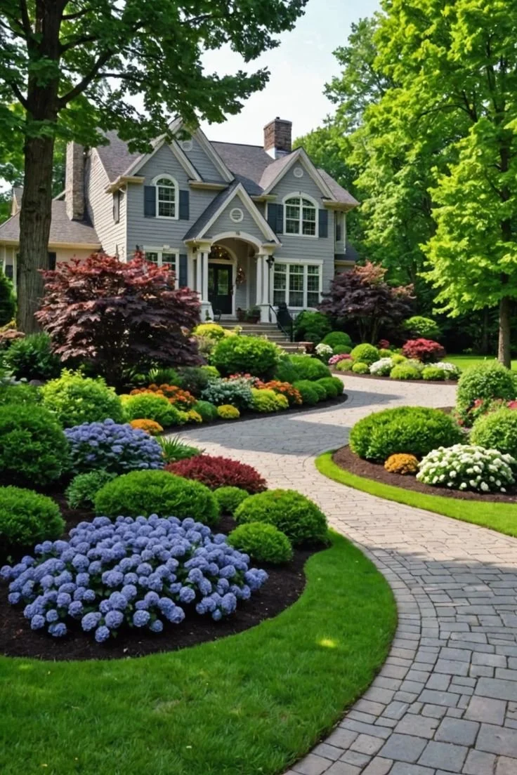 Transform Your Home with Beautiful Landscaping Using Plants and Flowers ...