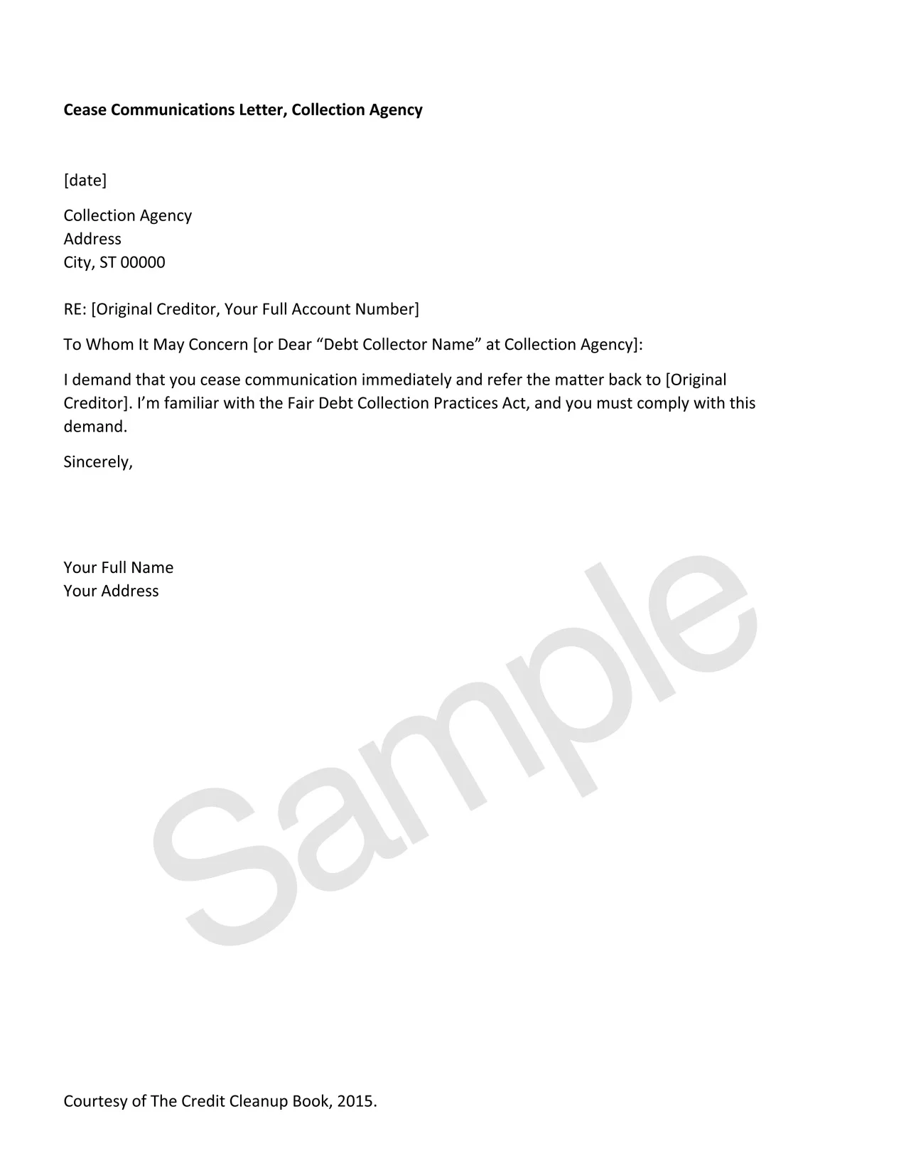 40 Sample Letter Dispute Debt Collection Agency Cecilprax 40 Sample Letter Dispute Debt Collection Agency Cecilprax