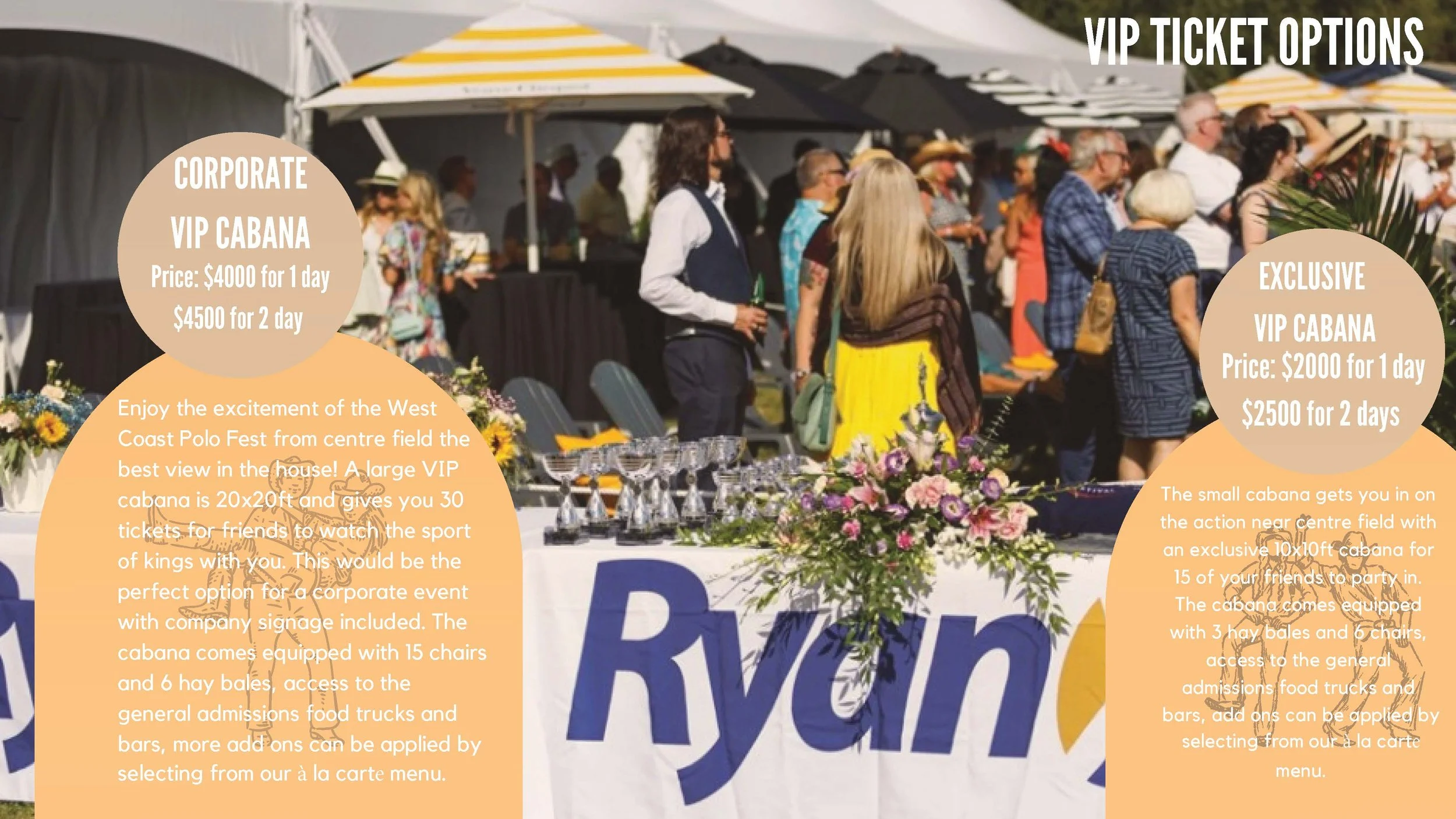 VIP CABANAS — VANCOUVER POLO CLUB