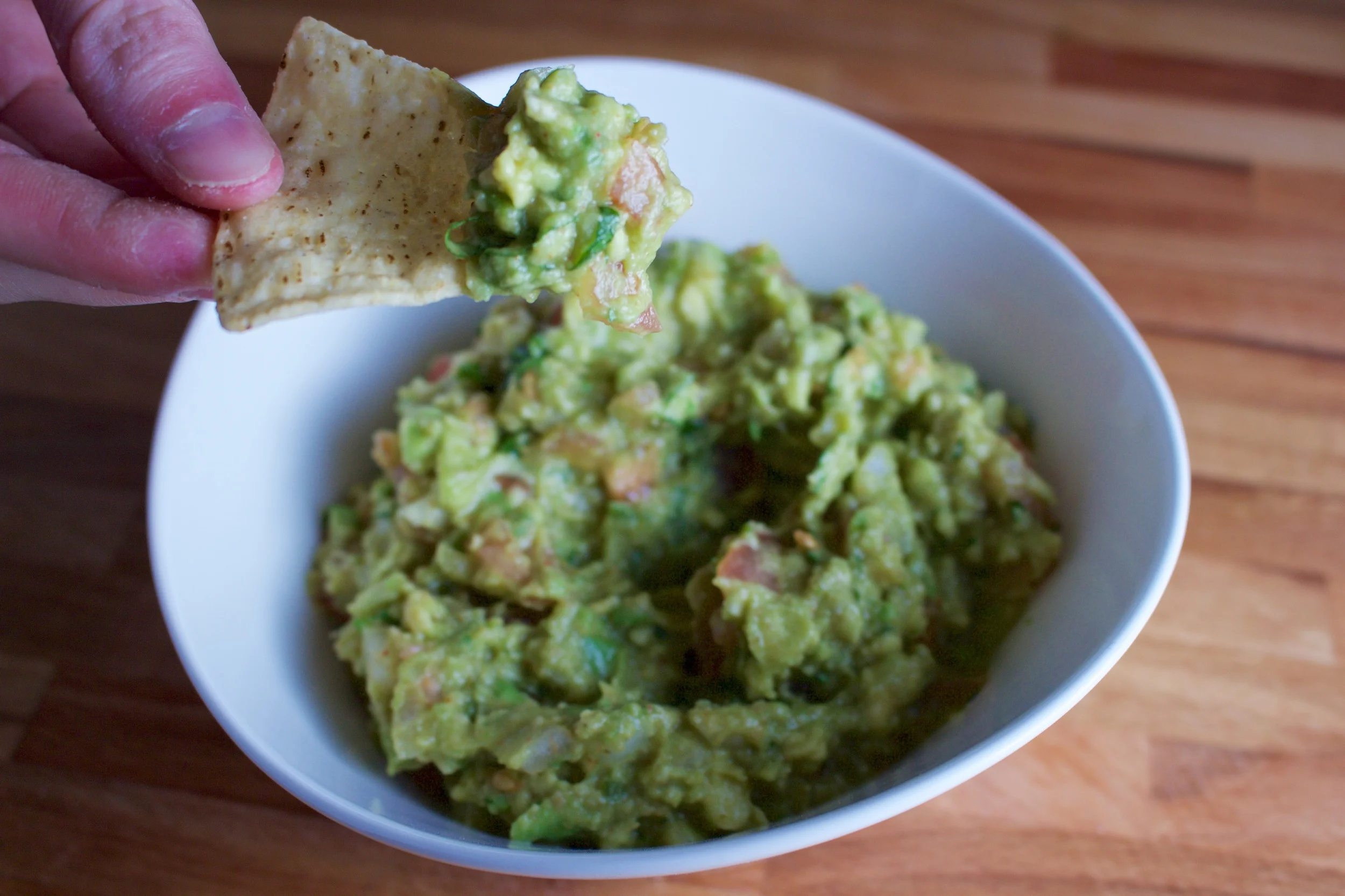 Guacamole with Lime and Jalapeno — Land of Noms
