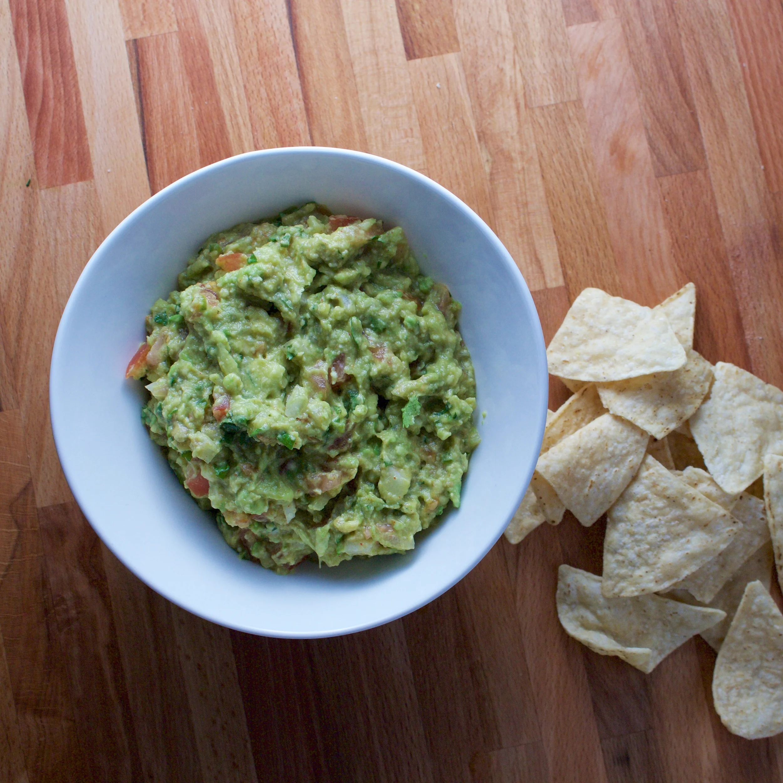 Guacamole with Lime and Jalapeno — Land of Noms