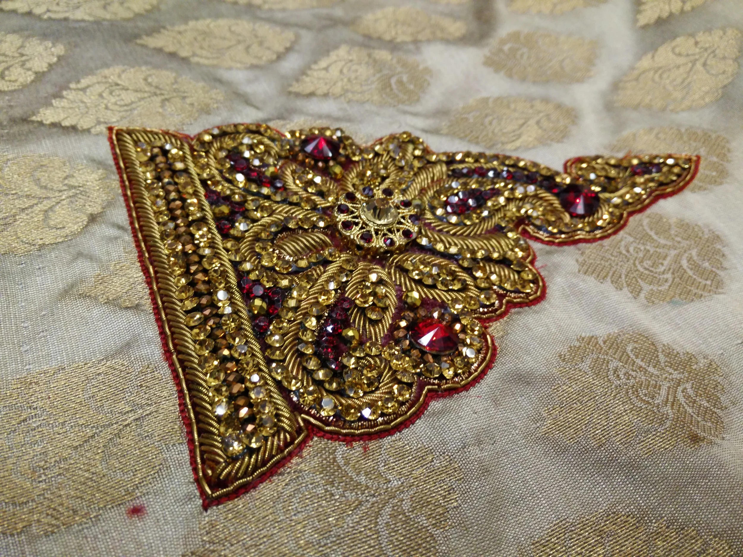 Bullion Wire/ Zardozi Work — Meera Embroidery