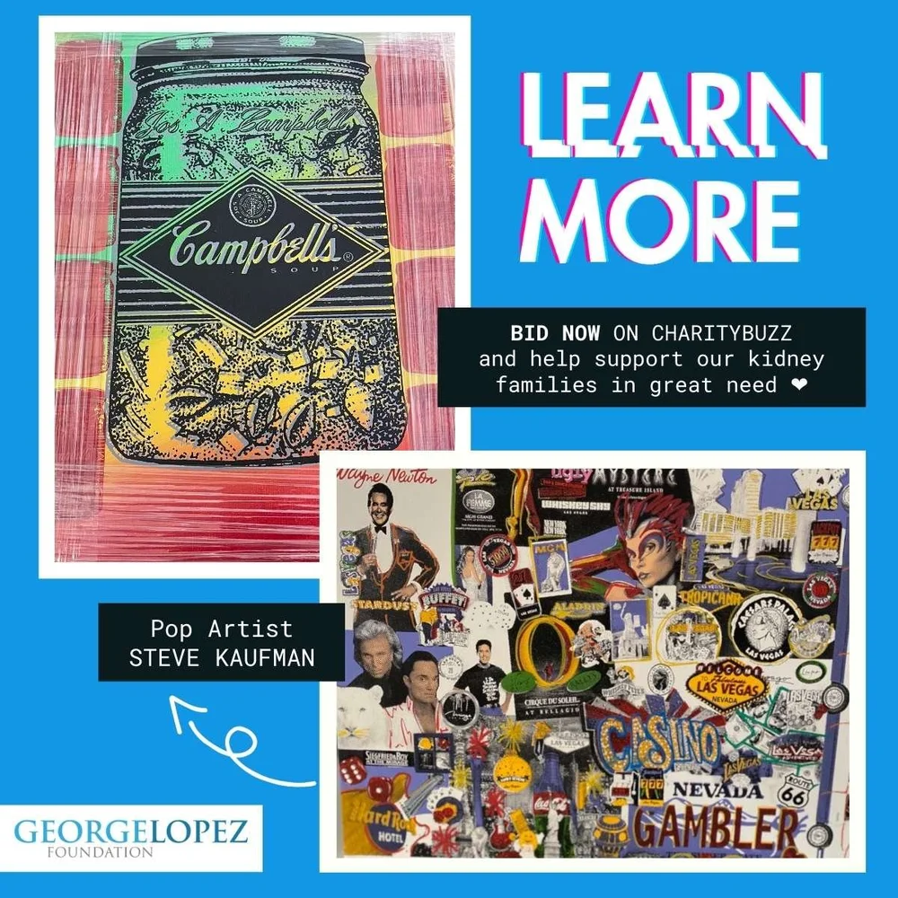 Bid on Amazing Steve Kaufman Pop Art Only Available at Charitybuzz ...