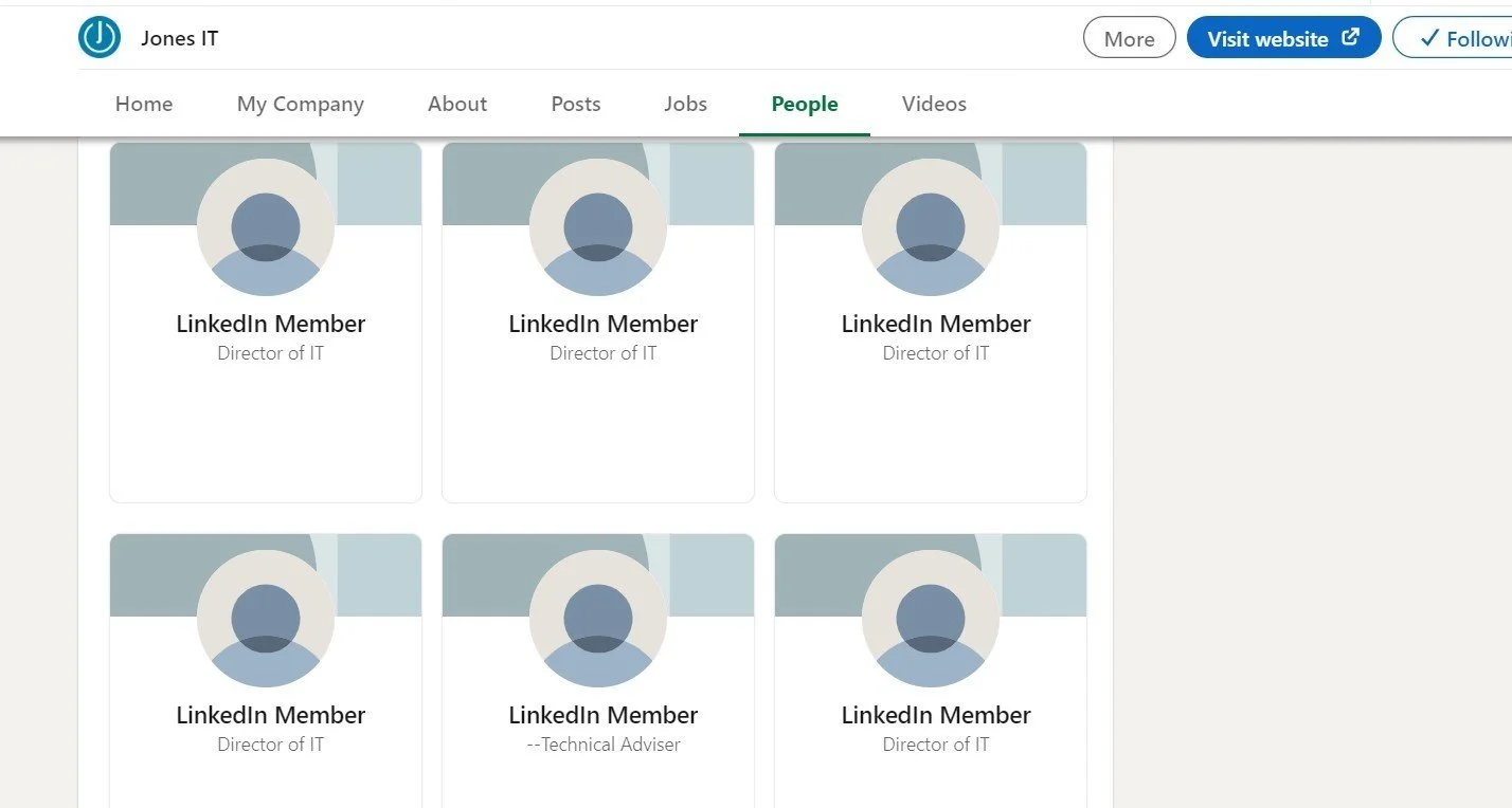 LinkedIn Fake Profile, Scams, And Social Media Phishing | Jones IT