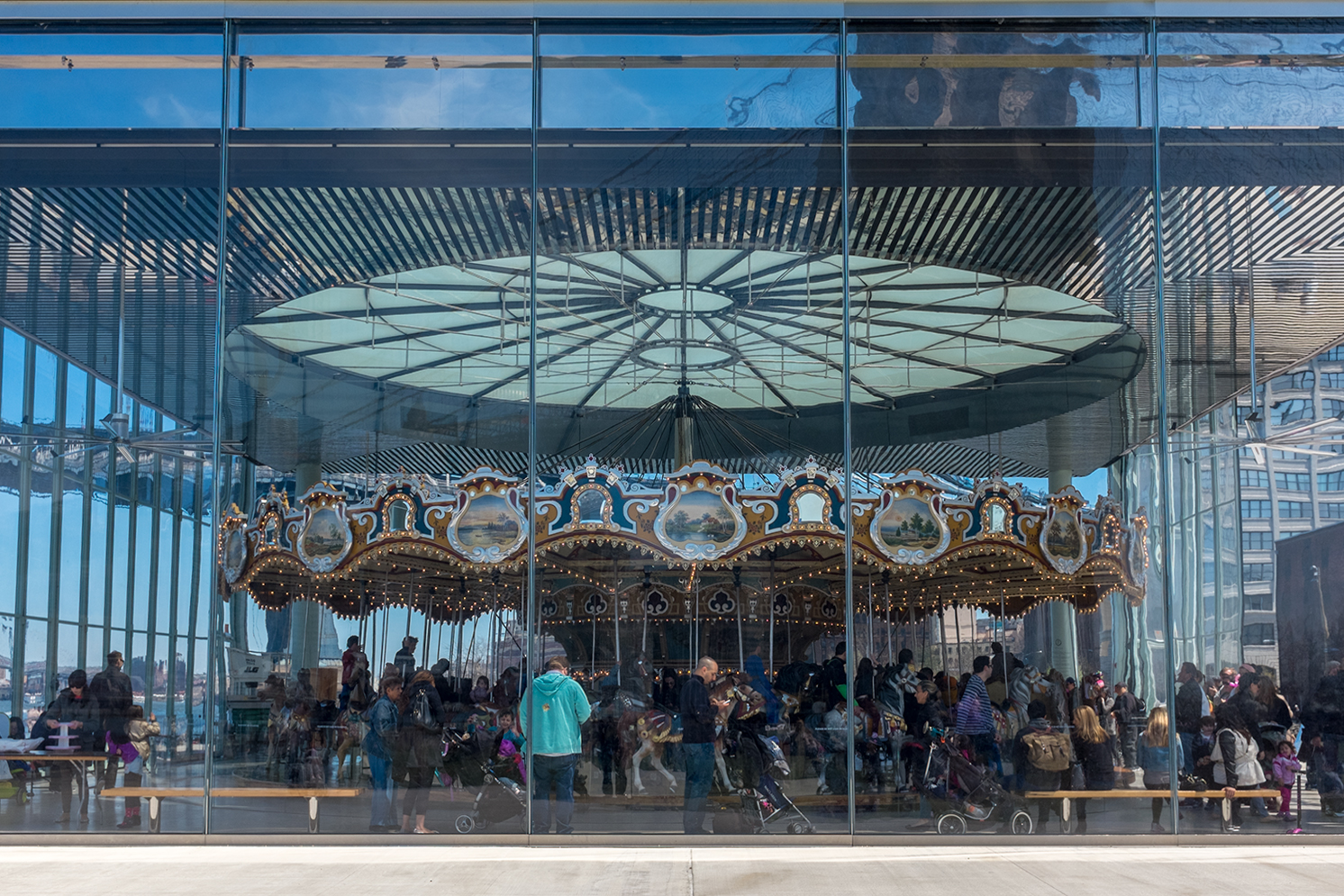 Jane's Carousel Brooklyn — Rock Mama NYC