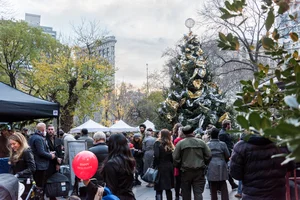 Madison Square Park Christmas Tree Lighting 2015 — Rock Mama NYC