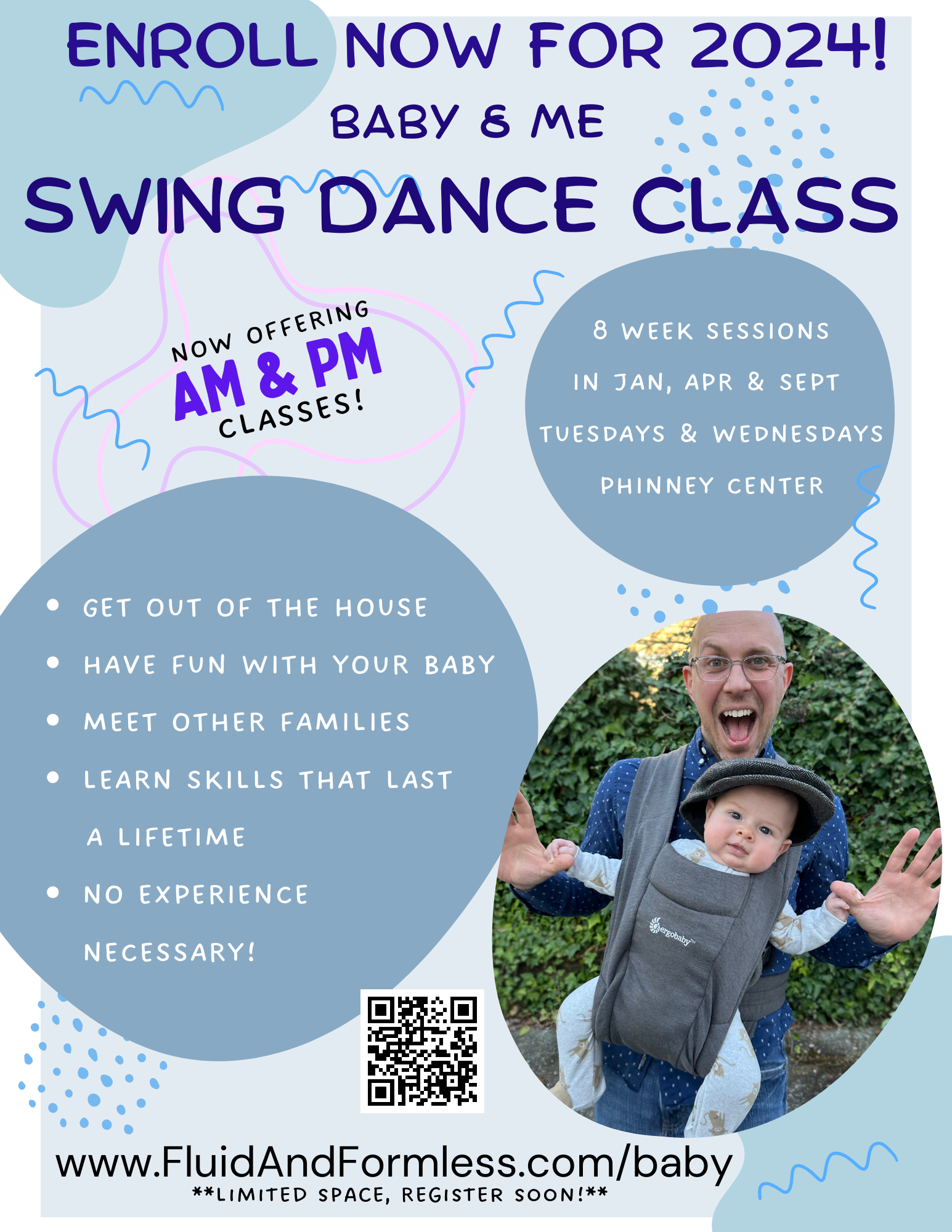 Baby & Me Swing Dance Class — Fluid & Formless
