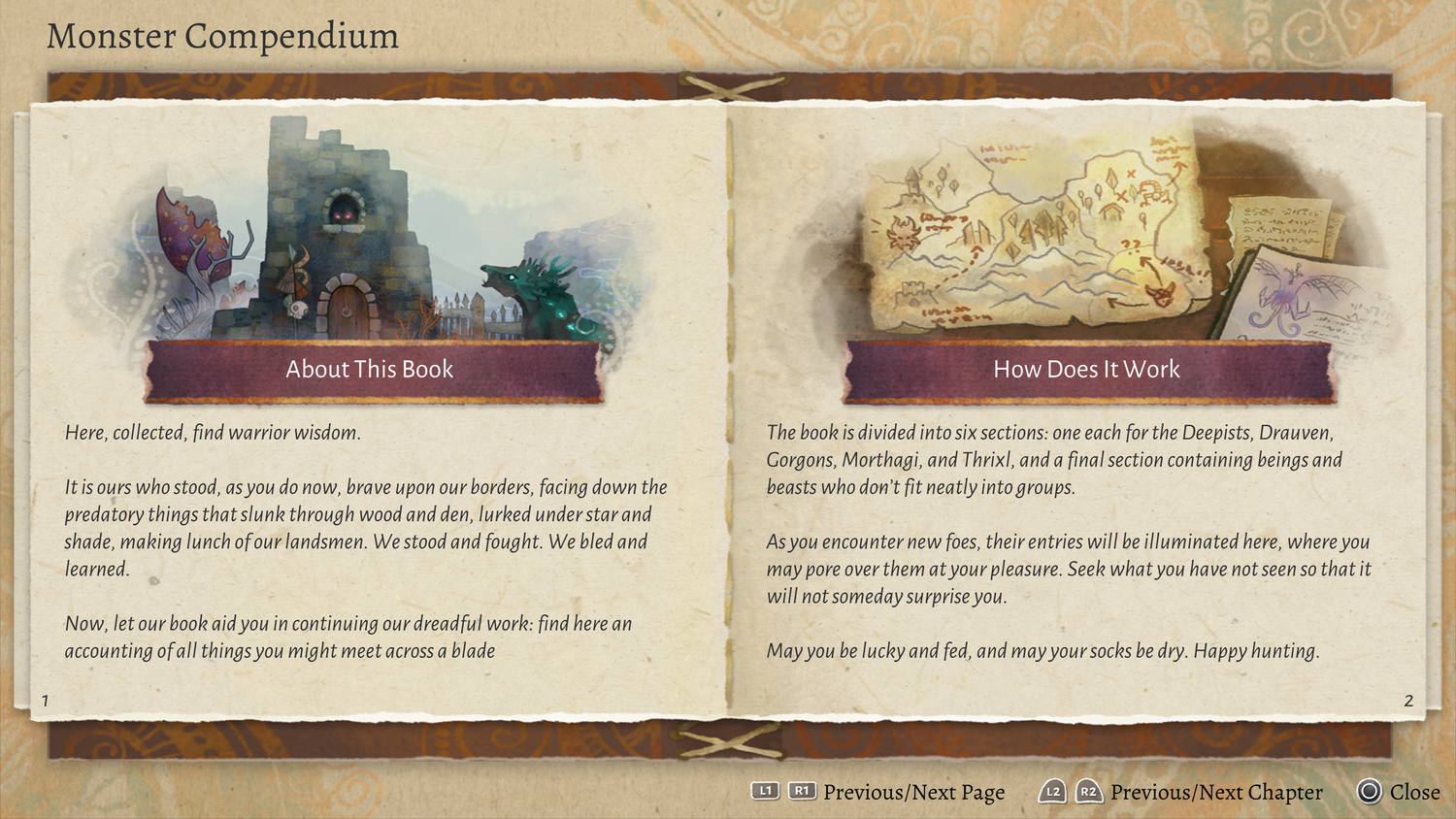 Wildermyth: Console Edition - The Monster Compendium — Auroch Digital