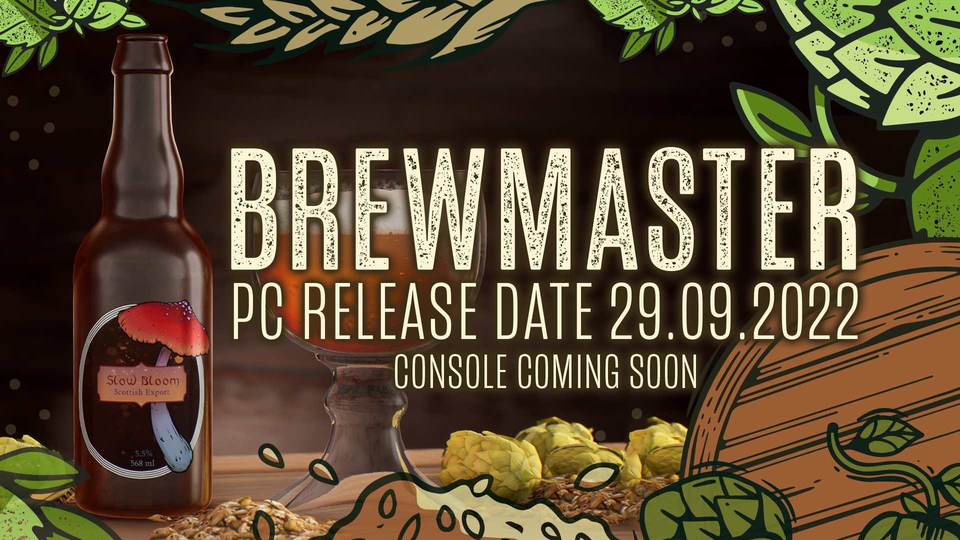 Brewmaster PC release date announced 🍻 - console versions coming soon — Auroch Digital
