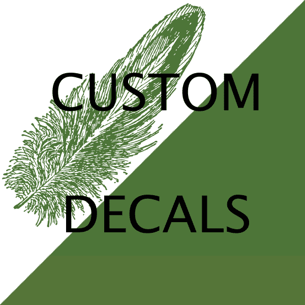 CUSTOM Silkscreen Green Decals for Ceramic, Glass, and Enamel — Ceramic ...