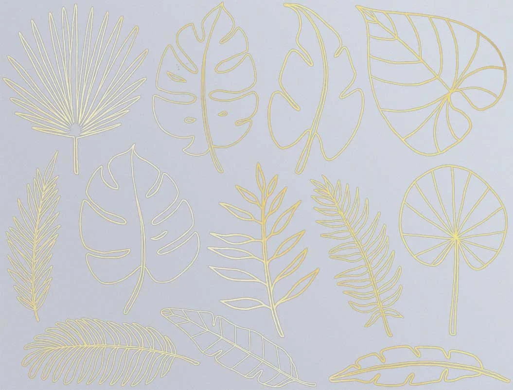 Gold Leaf Fire Decals