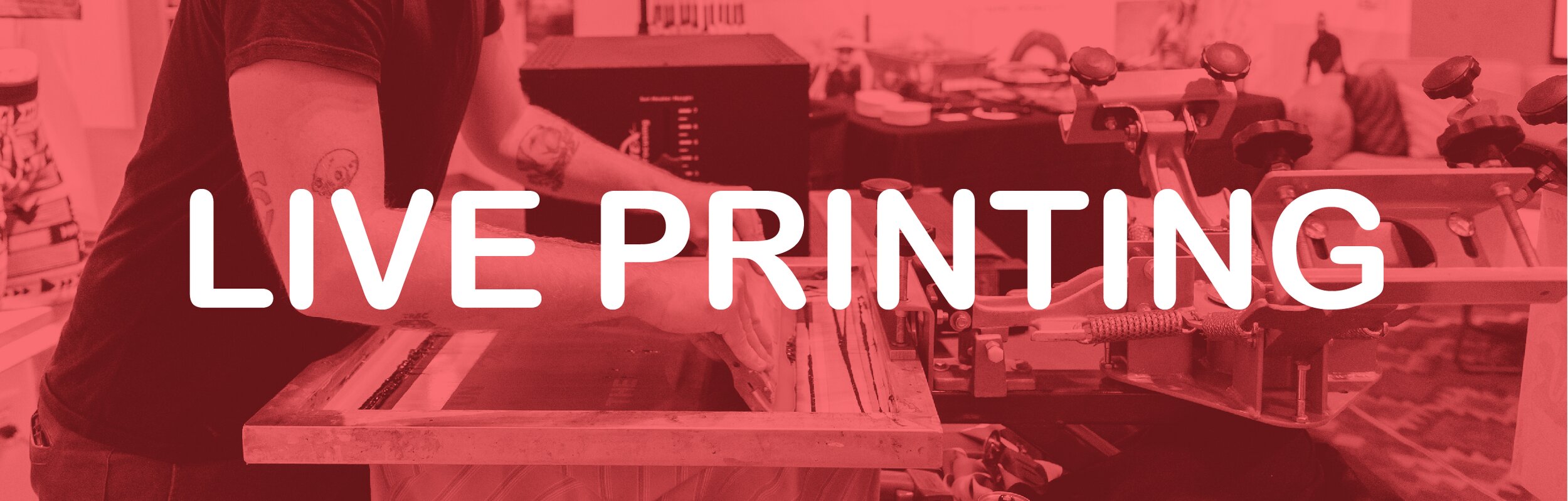 Live Printing — Alchemist Printing Company