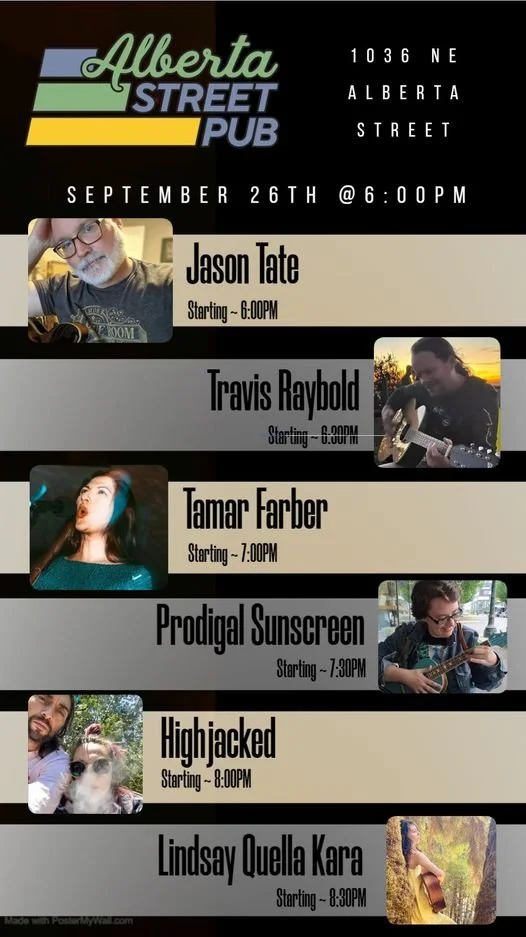 Upcoming Events — Alberta Street Pub