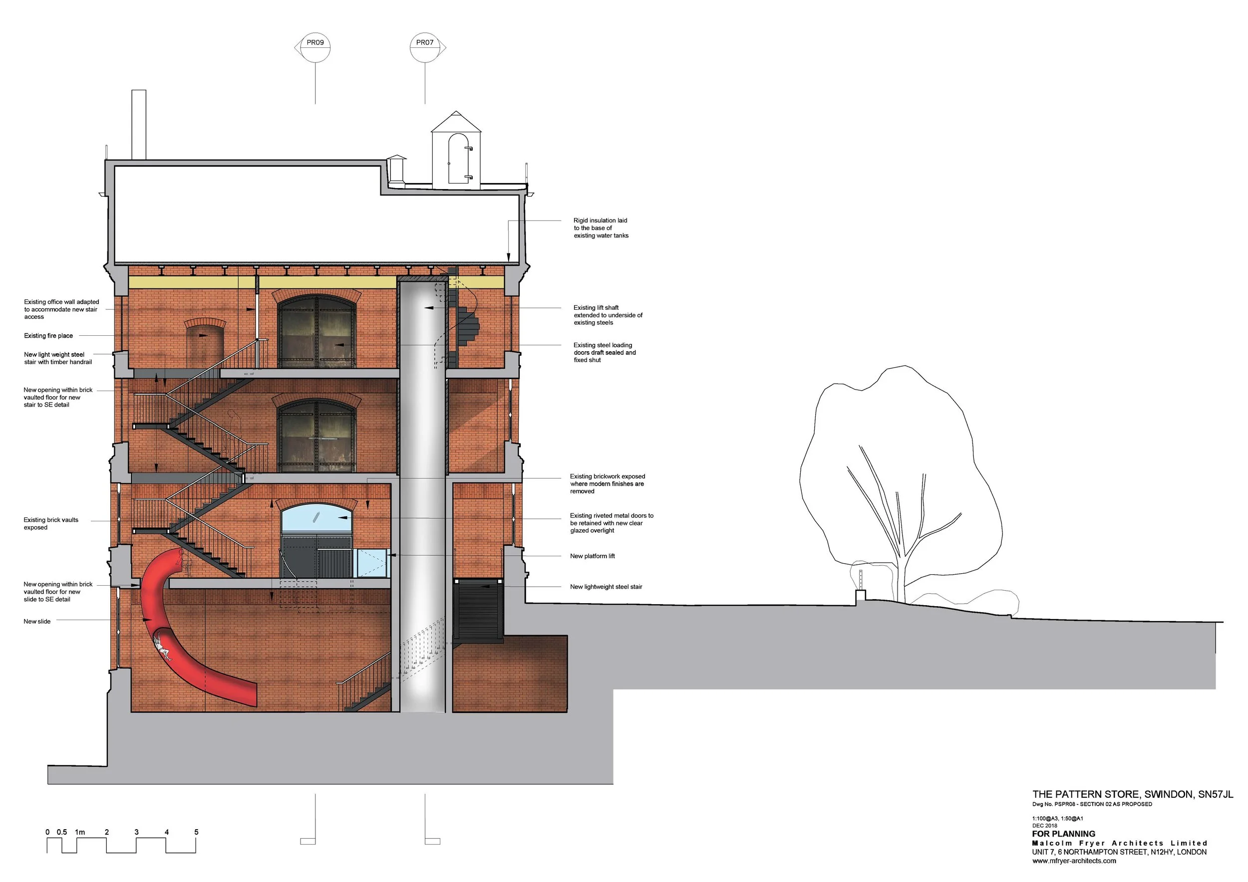 The Pattern Store, Swindon — MFA / Malcolm Fryer Architects