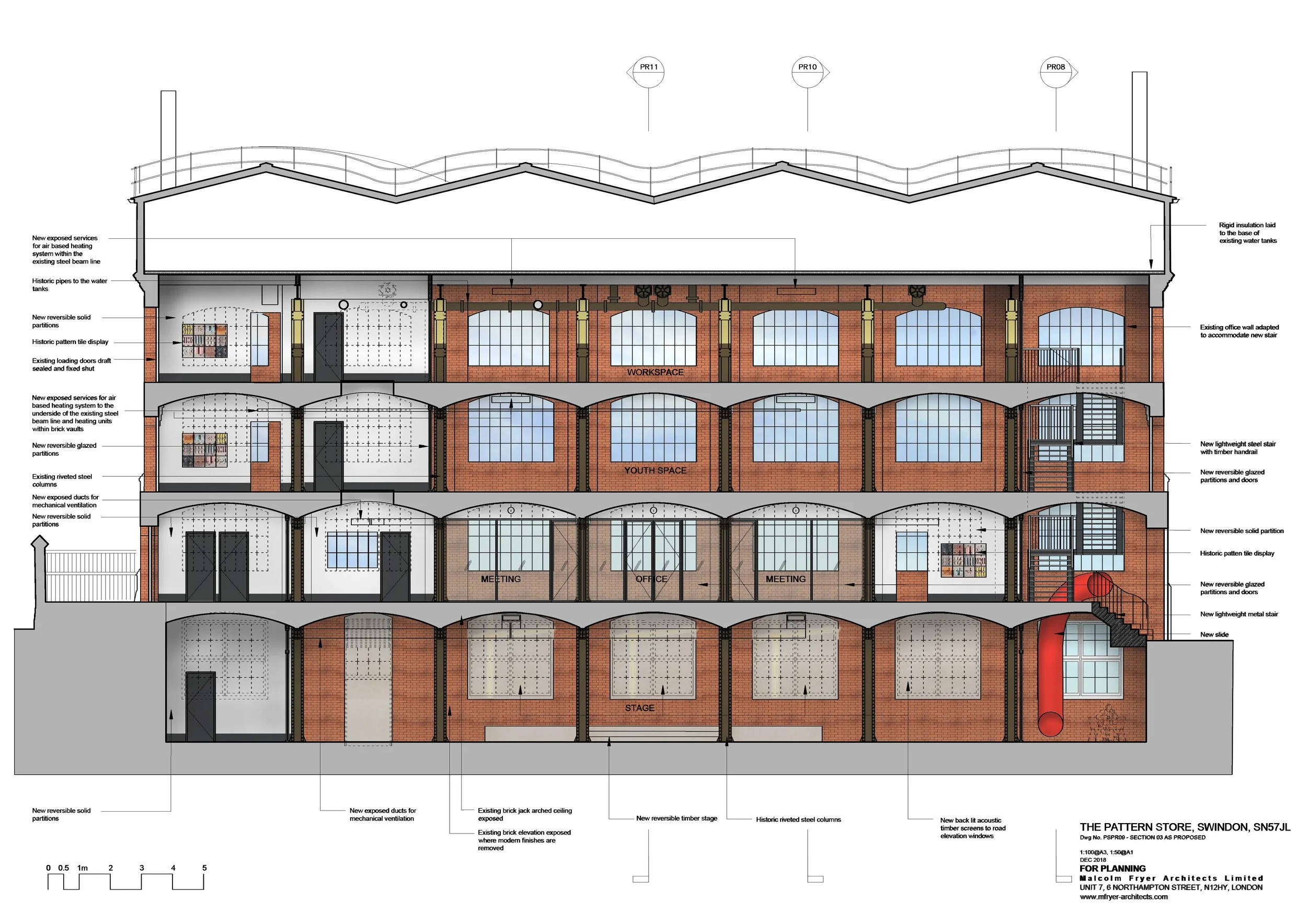 The Pattern Store, Swindon — MFA / Malcolm Fryer Architects