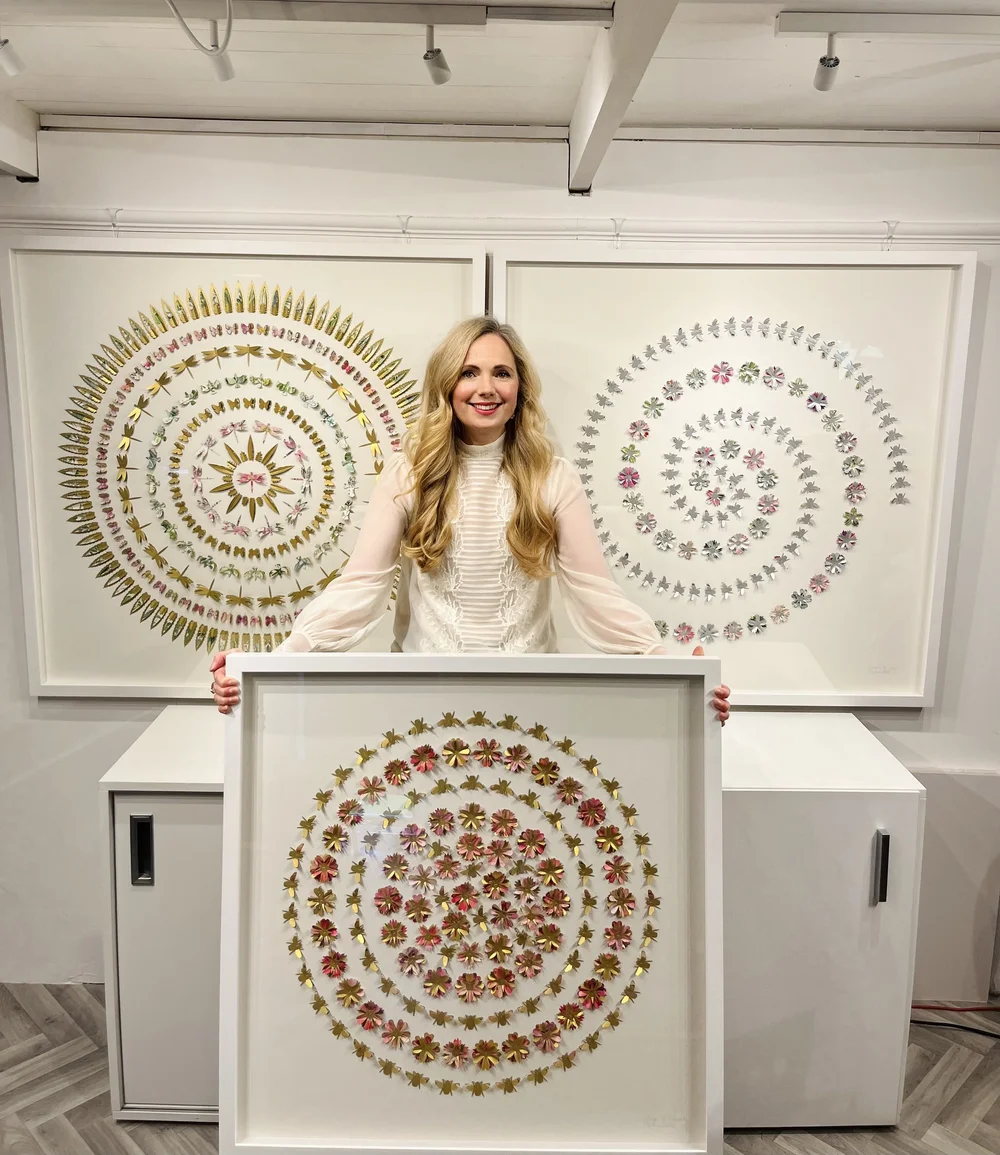 Maria Lintott Art | sculptural paper art | Butterflies | Dragon flies ...