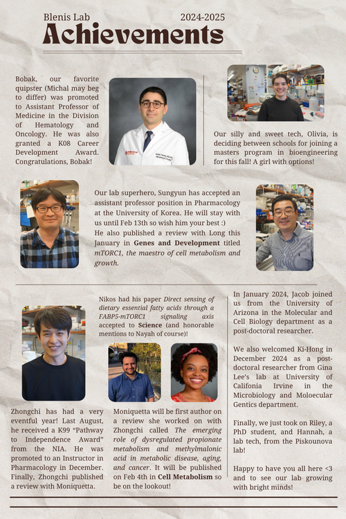 News — Blenis Lab