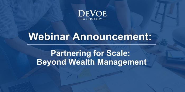Webinars — DeVoe & Co.