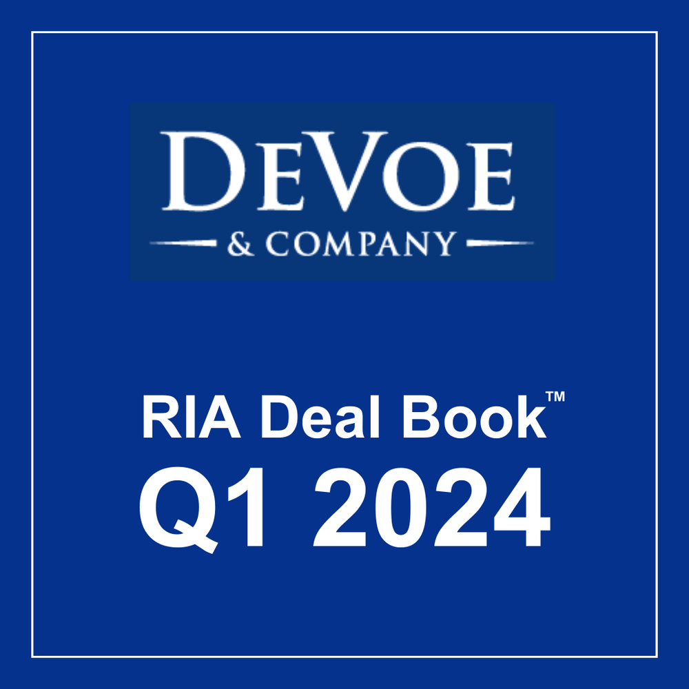 RIA M&A Deal Books™ — DeVoe & Co.