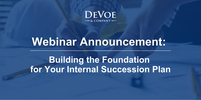 Webinars — DeVoe & Co.