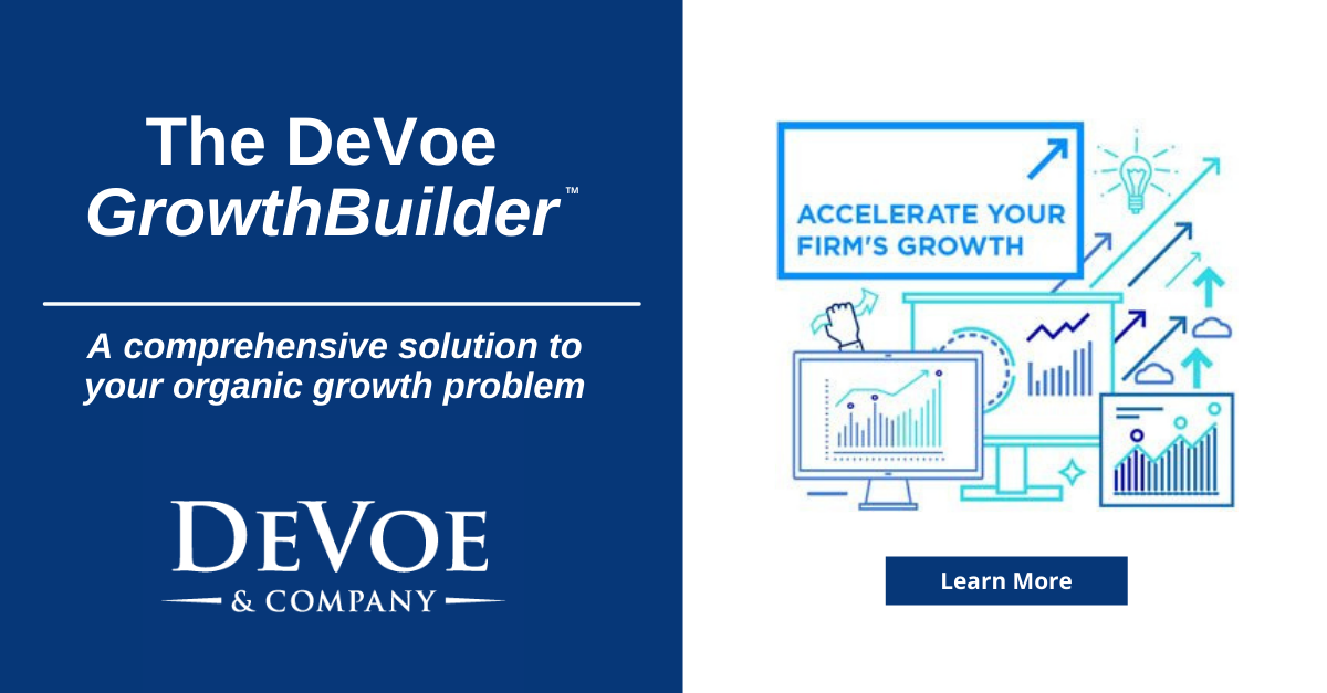 Research Highlights Lackluster Growth of RIA Firms: Introducing DeVoe GrowthBuilder™ — DeVoe & Co.