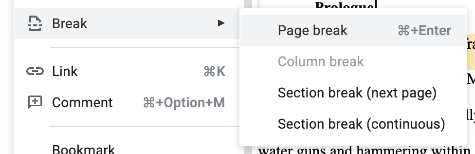 How do I format a book manuscript for submission | Katie Lewis Creative