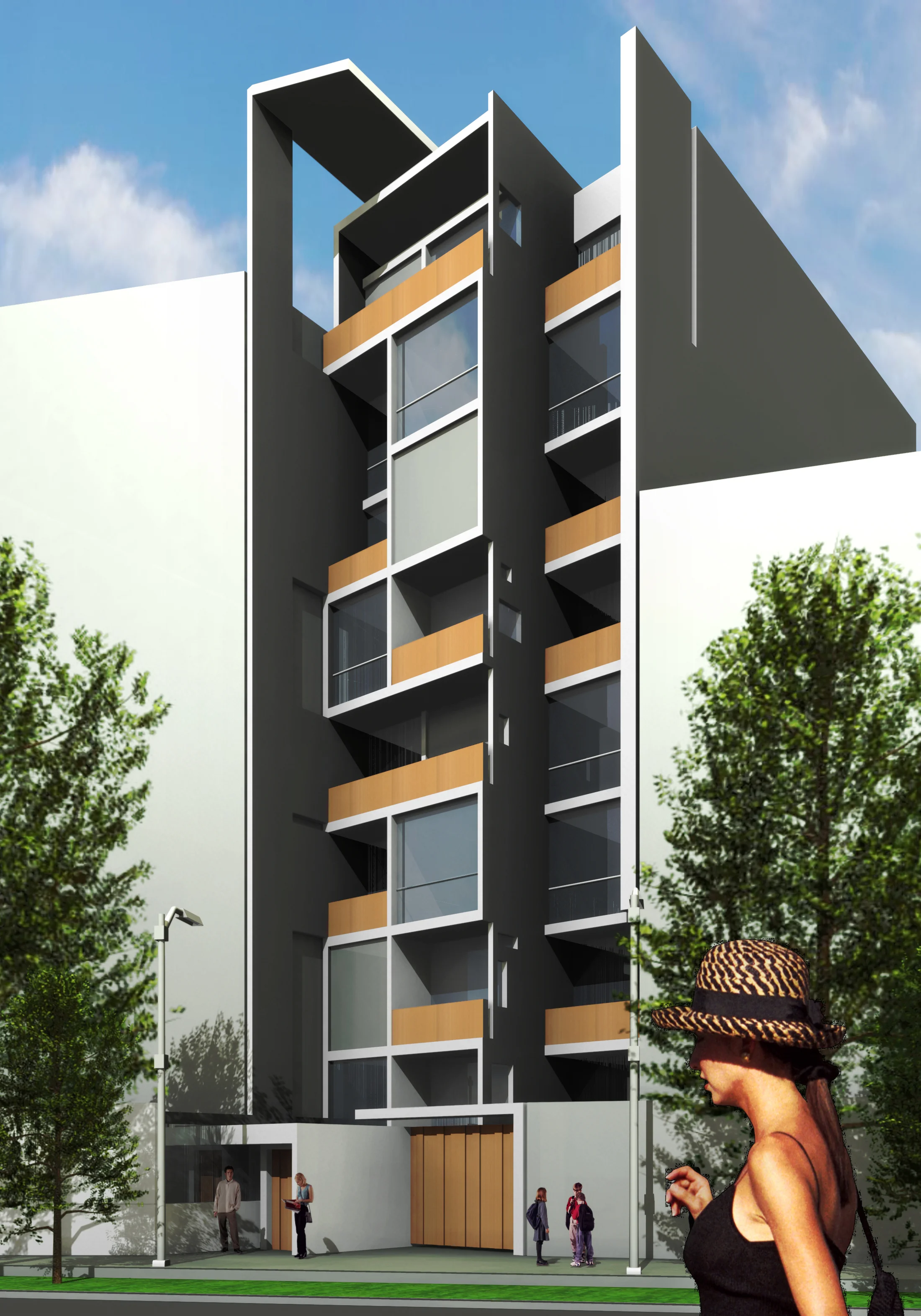 IL Narrow Building - Edificio Angosto IL — My Architectural Mind ...